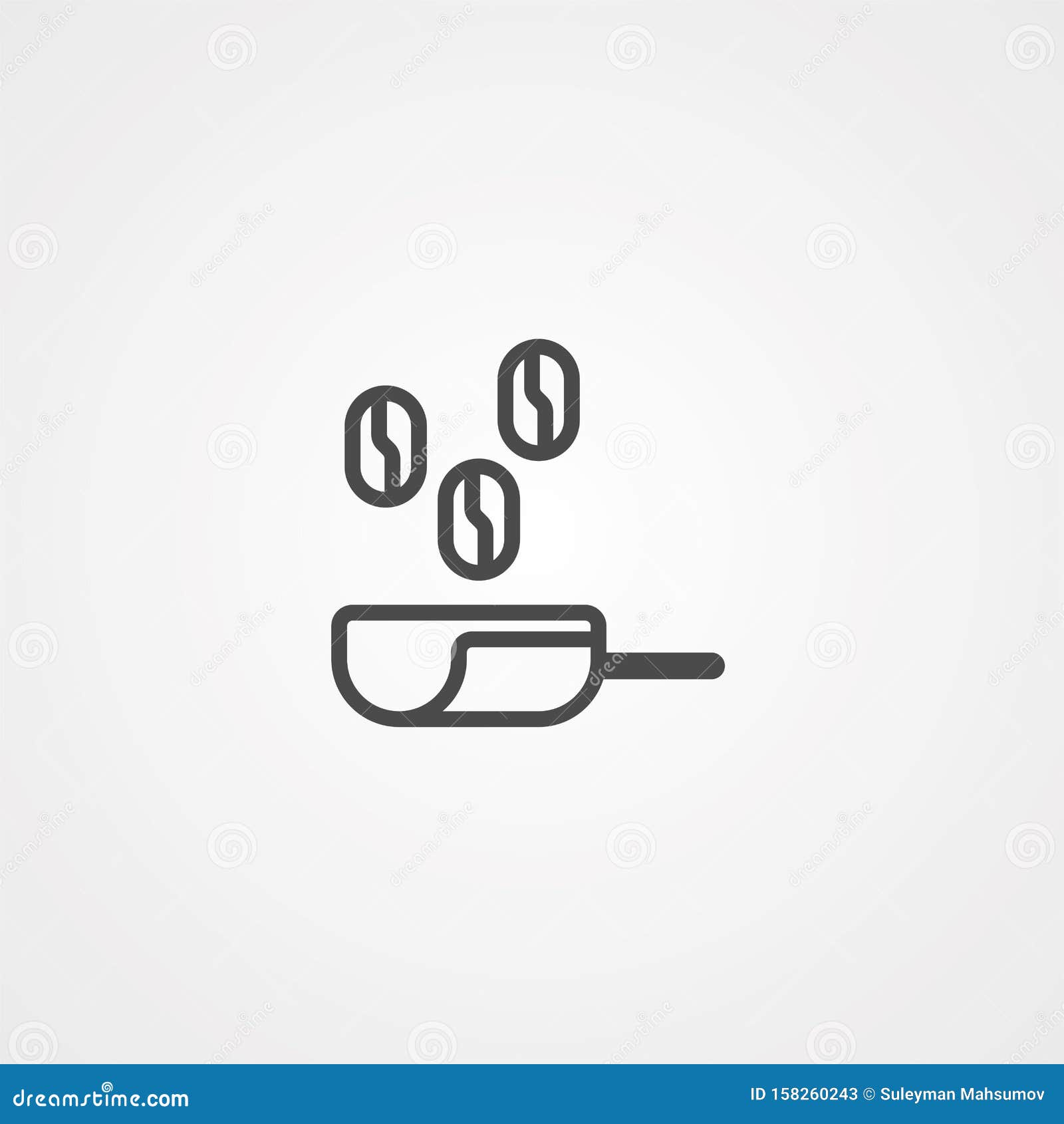 Coffee Scope Vector Icon Sign Symbol Stock Illustration - Illustration ...