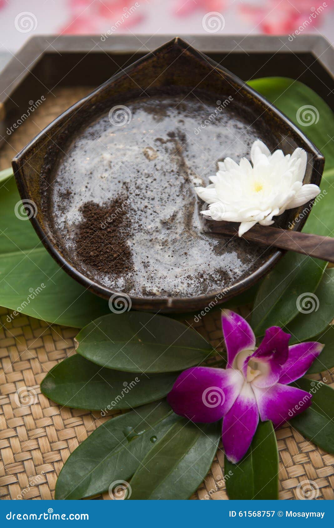 Coffee Scrub for Body Massage Stock Image - Image of body, massage ...