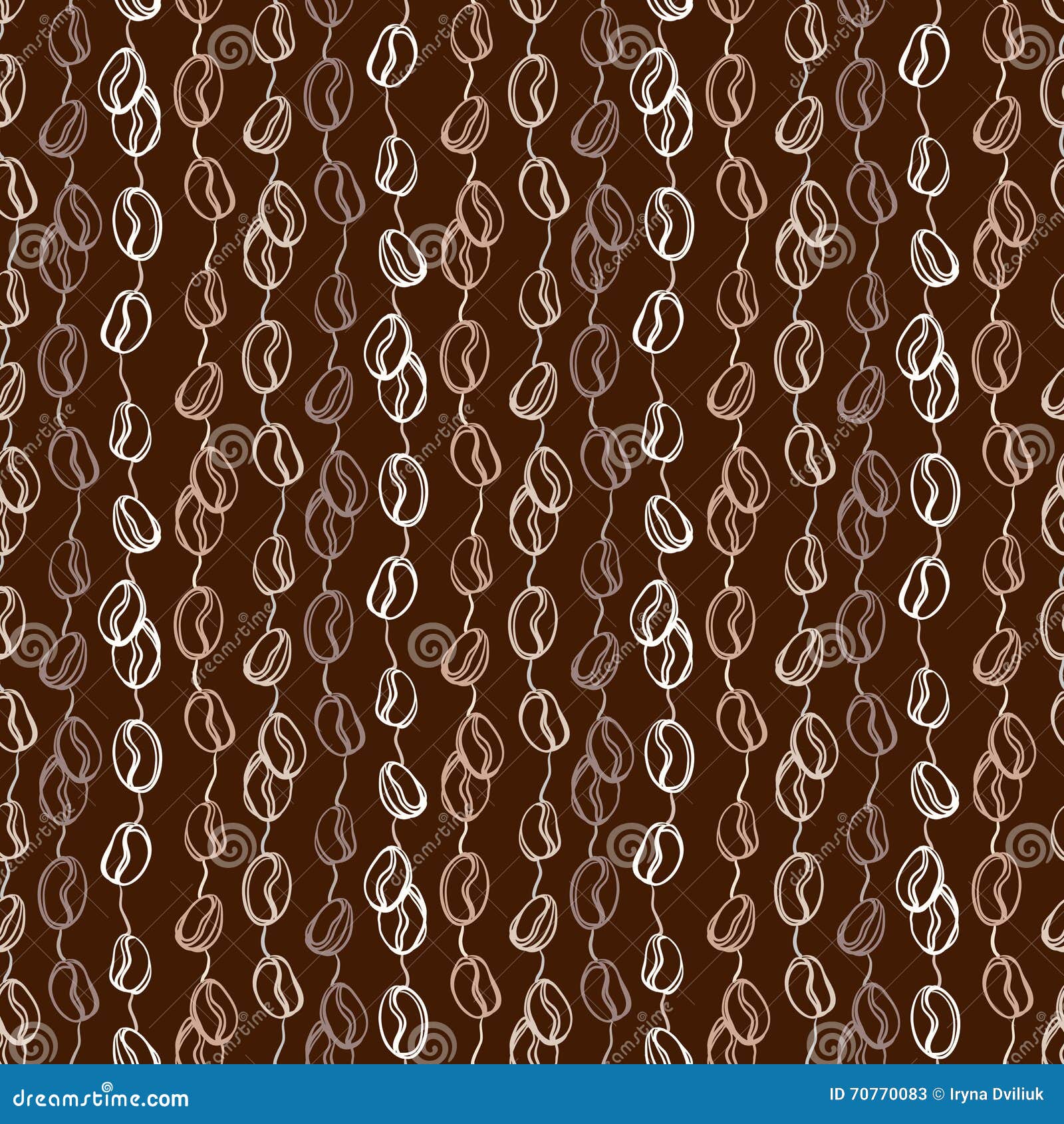 Coffee seamless pattern stock vector. Illustration of design - 70770083