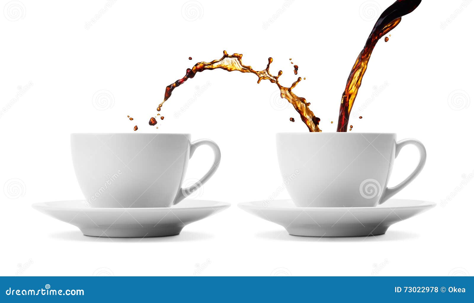 Coffee sharing stock photo. Image of concept, isolated - 73022978