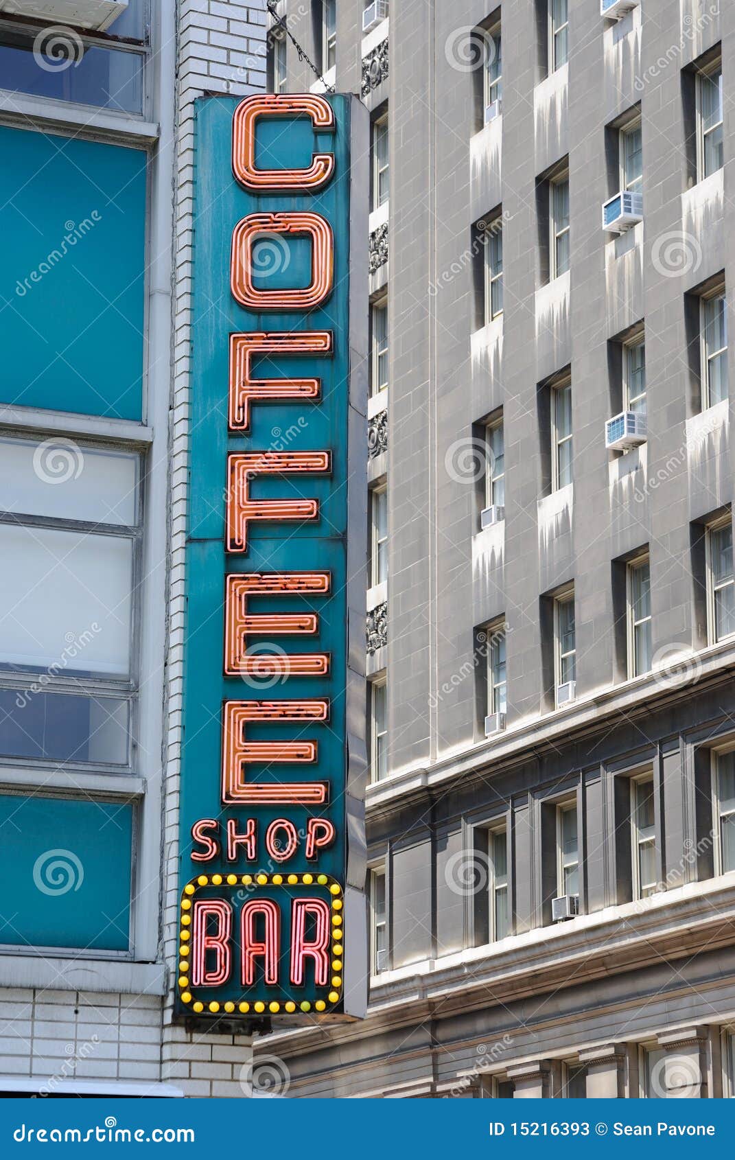 Coffee Shop Bar stock image. Image of urban, coffee, retro - 15216393