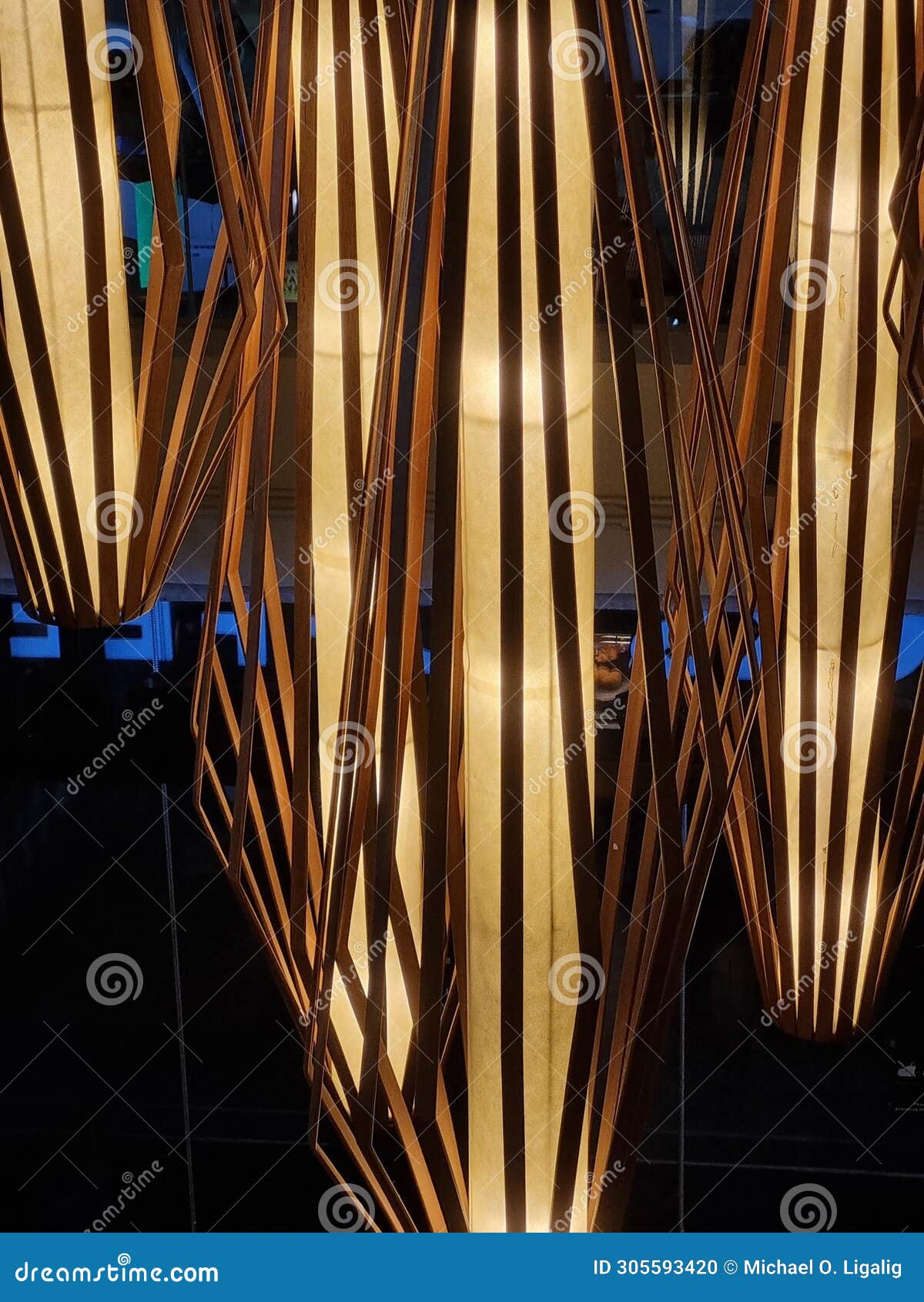 Coffee Shop Interior Design Using Native Materials Stock Photo - Image ...