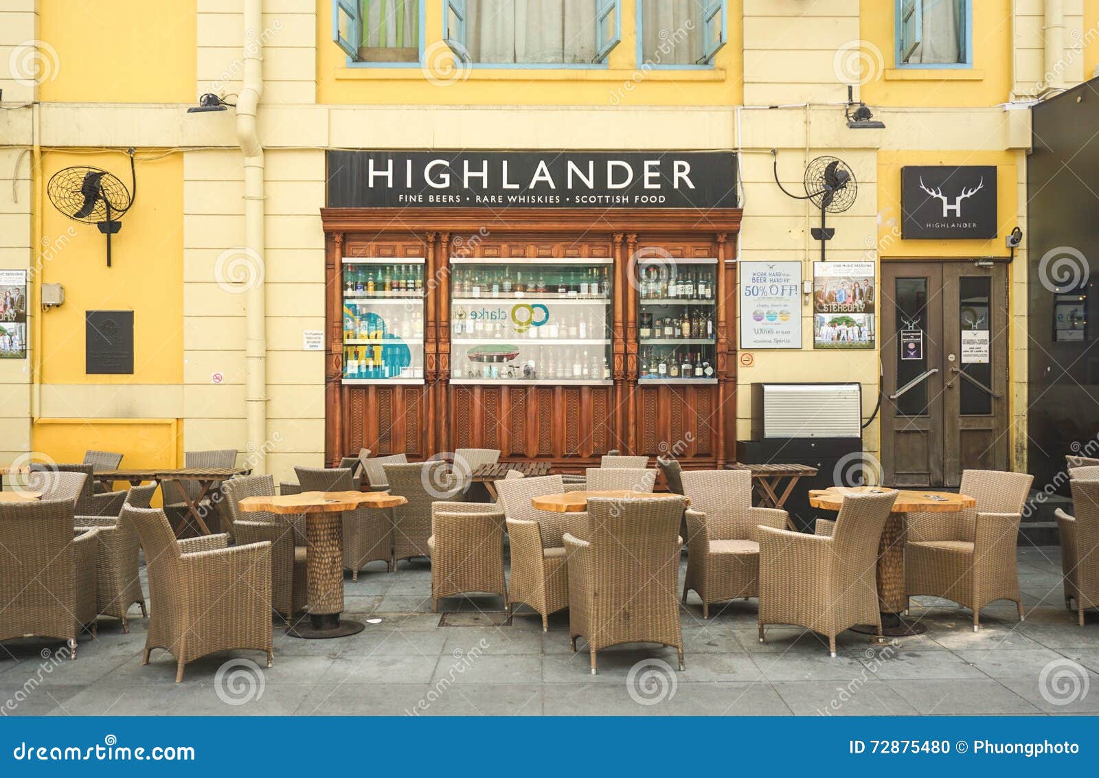 A Coffee Shop Located in Clark Quay, Singapore Editorial Image - Image ...