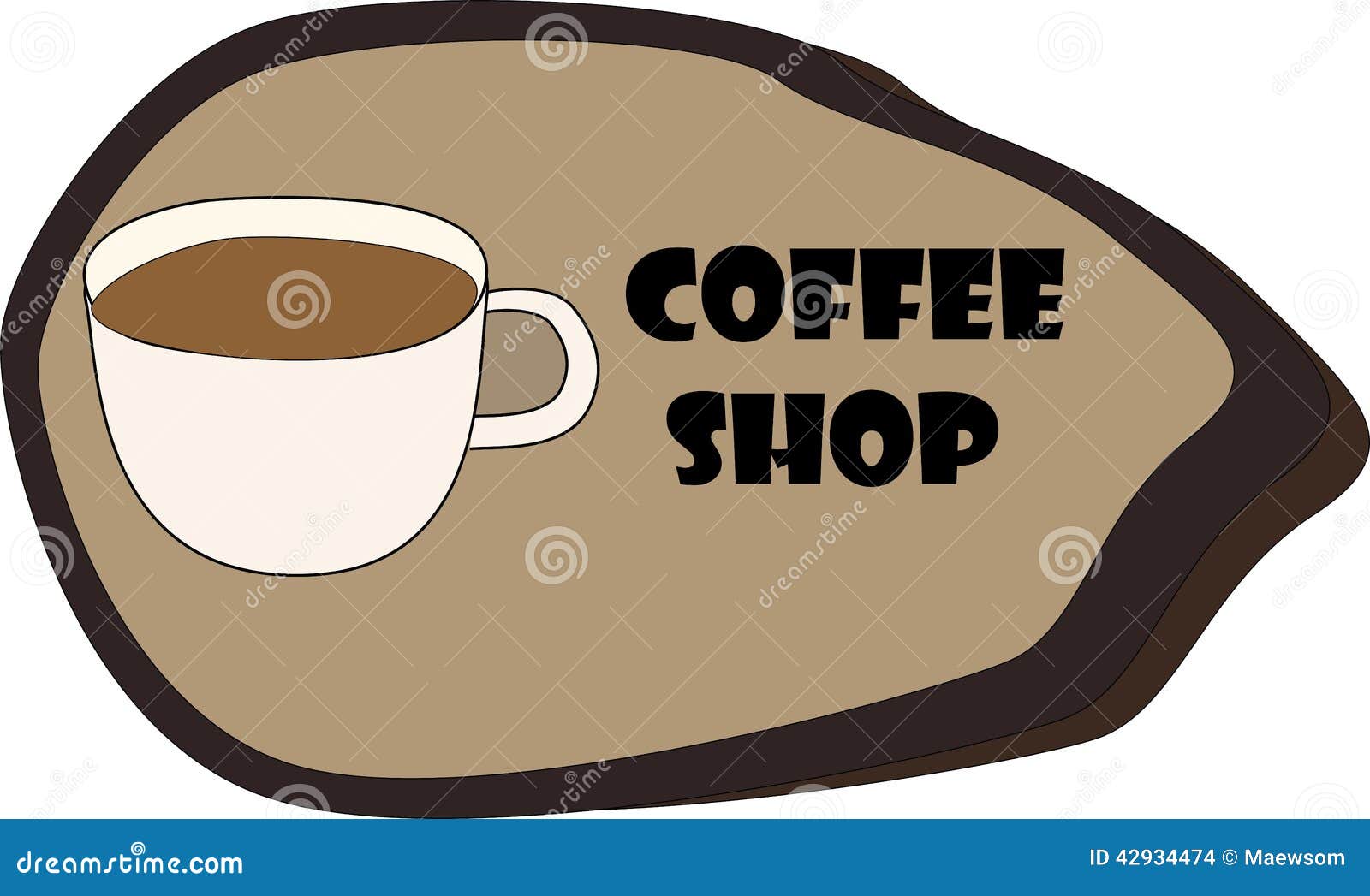 Coffee shop stock photo. Image of chocolate, caffeine - 42934474