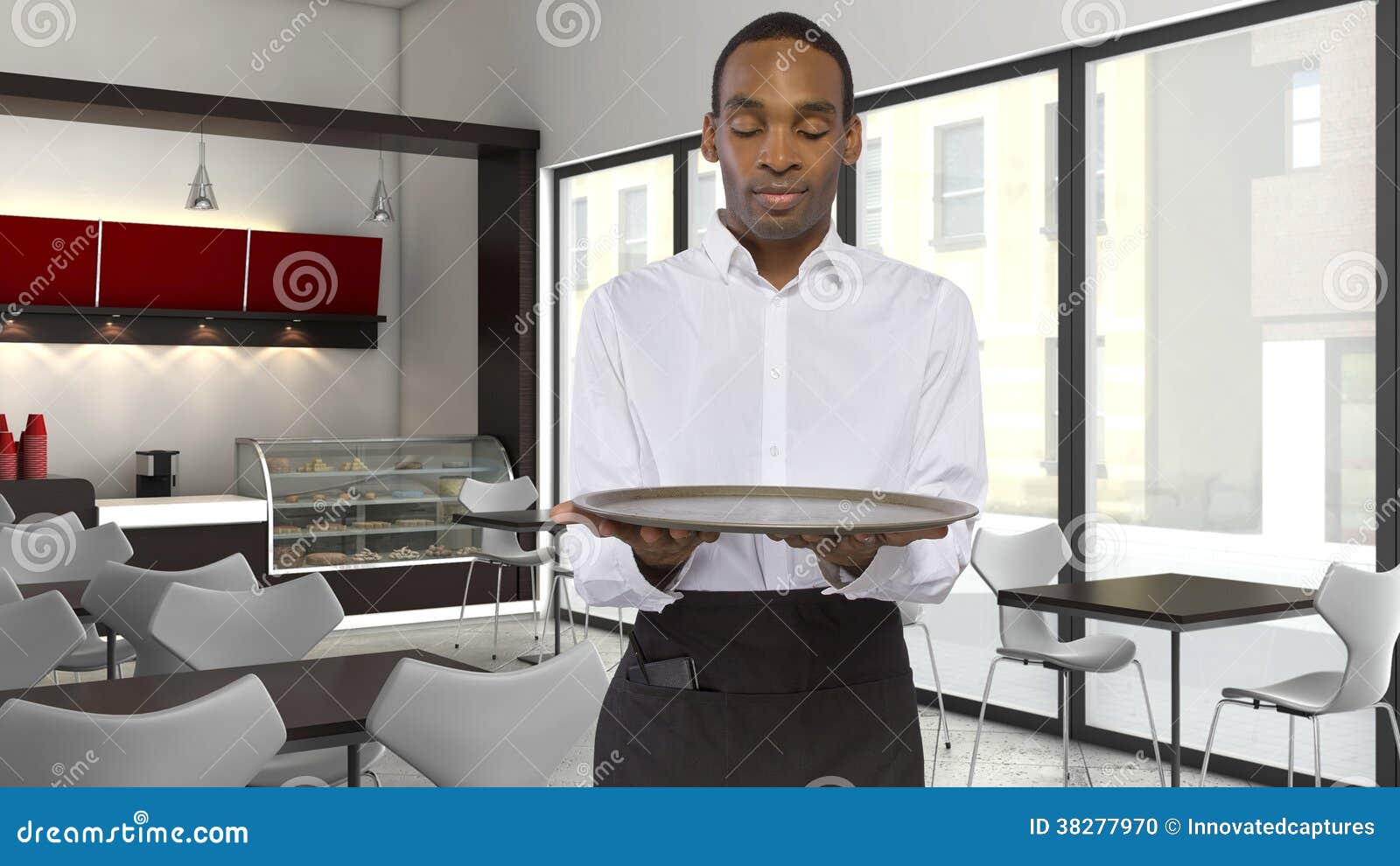 Coffee Shop Server stock photo. Image of lifestyle, hold - 38277970