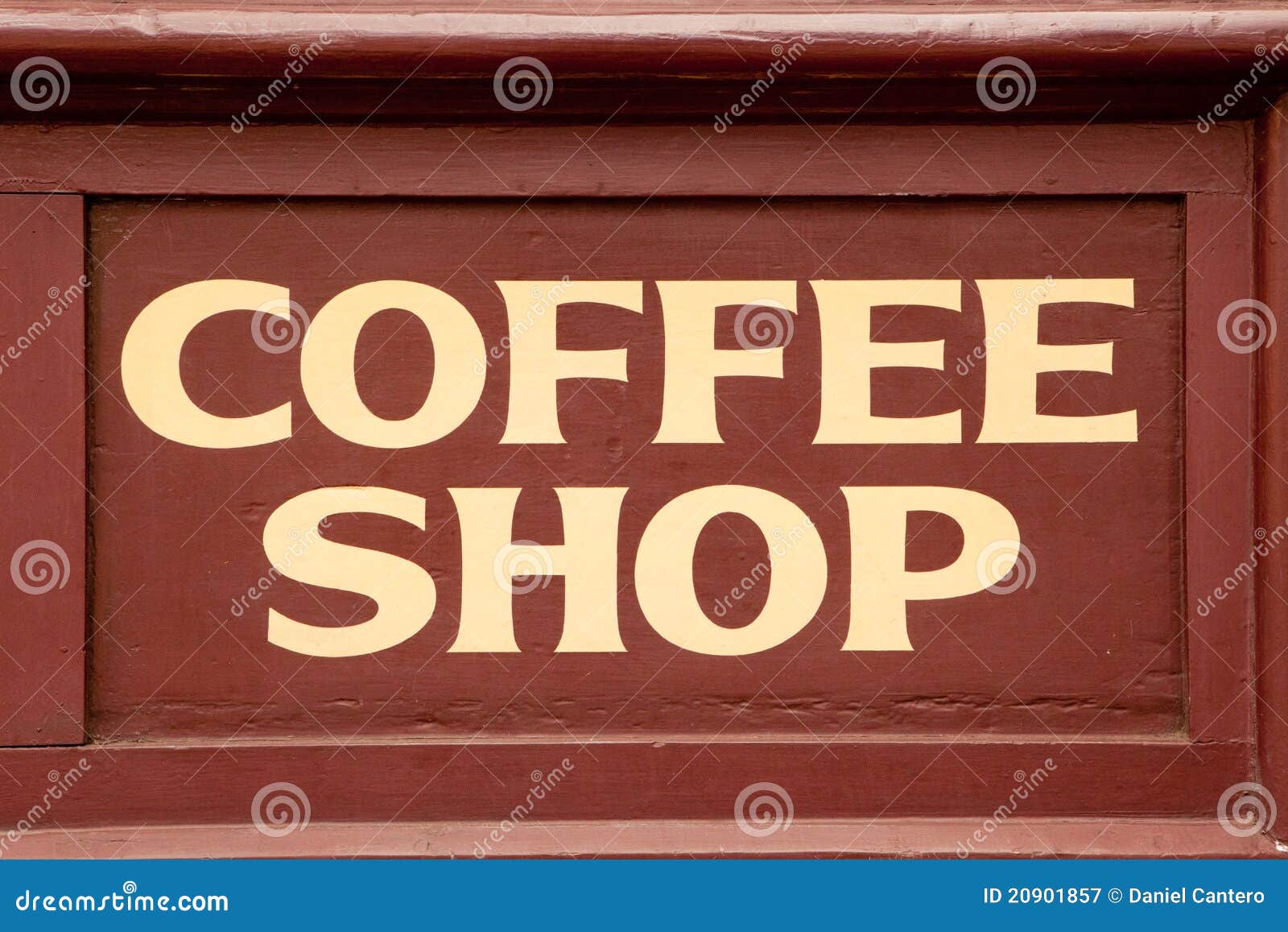 Coffee Shop Sign stock image. Image of americano, meet - 20901857
