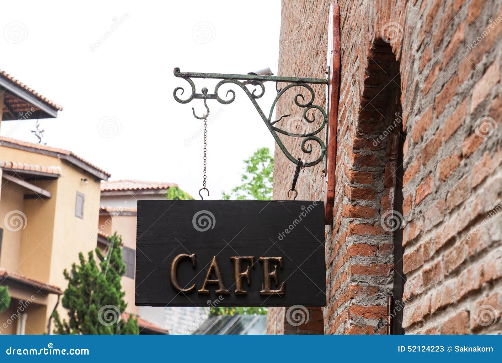 Coffee shop sign stock image. Image of cafe, ancient - 52124223