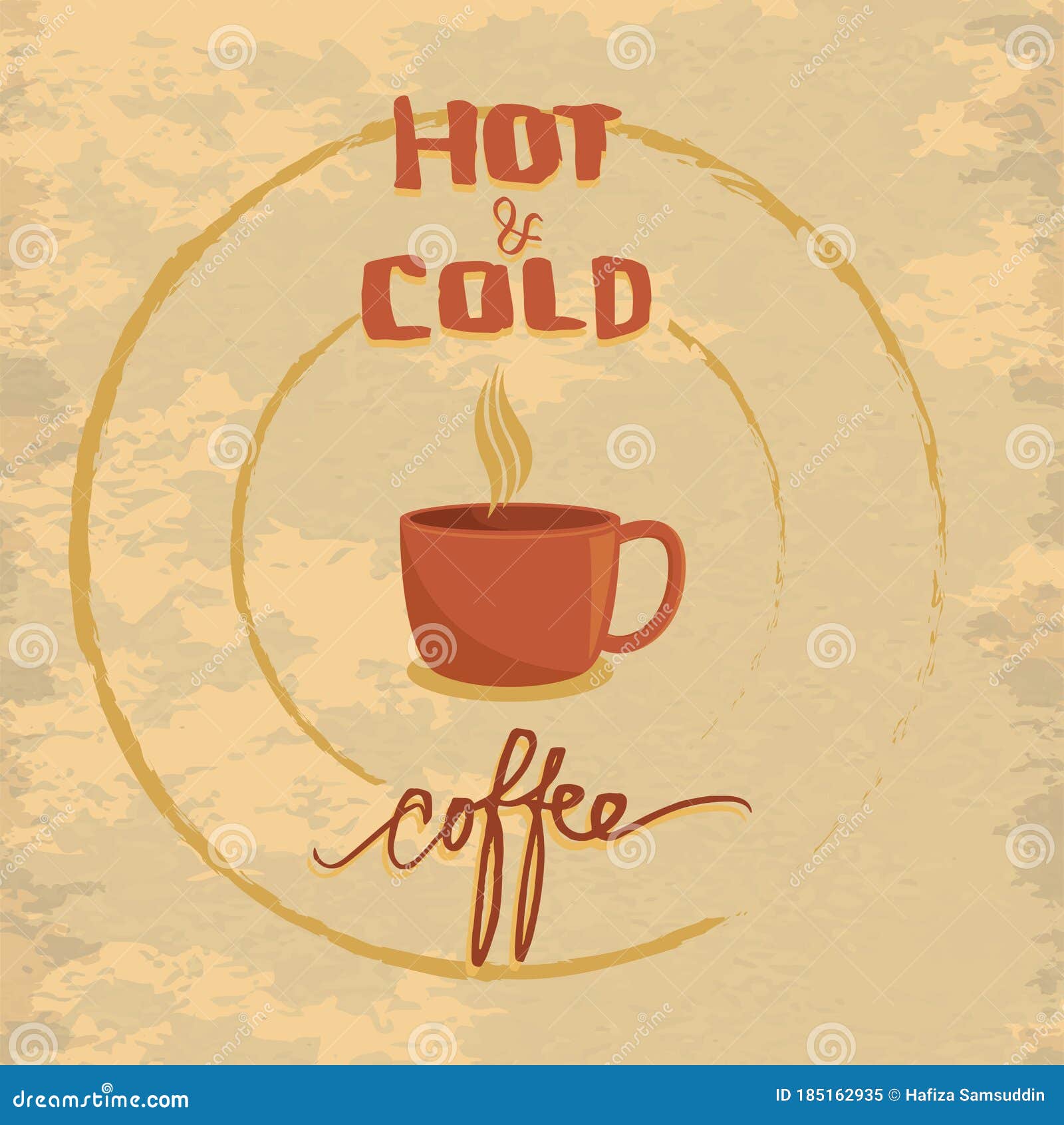 Coffee Shop Sign. Vector Illustration Decorative Design Stock Vector ...