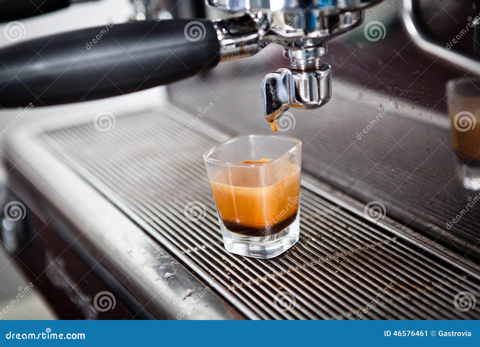 Coffee shot espresso stock image. Image of black, coffee - 46576461