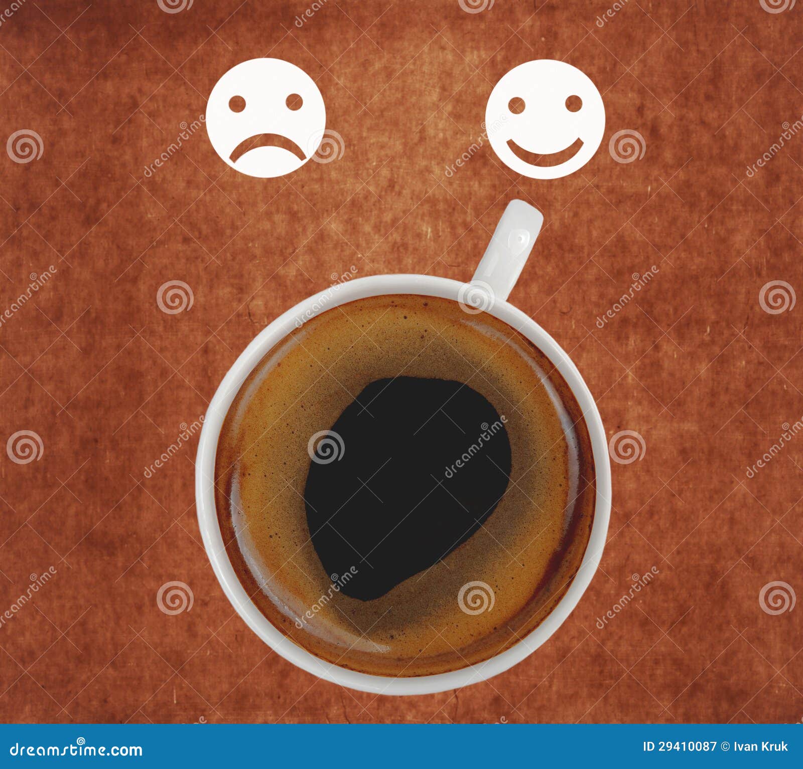 Coffee Showing Smiling Face Stock Image - Image of roasted, brown: 29410087