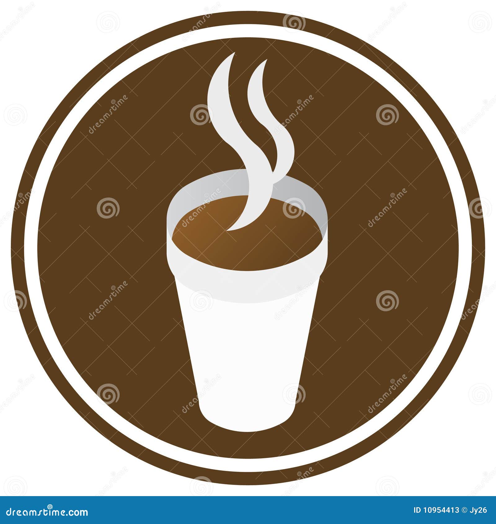 Coffee sign stock vector. Illustration of icon, advertisement - 10954413