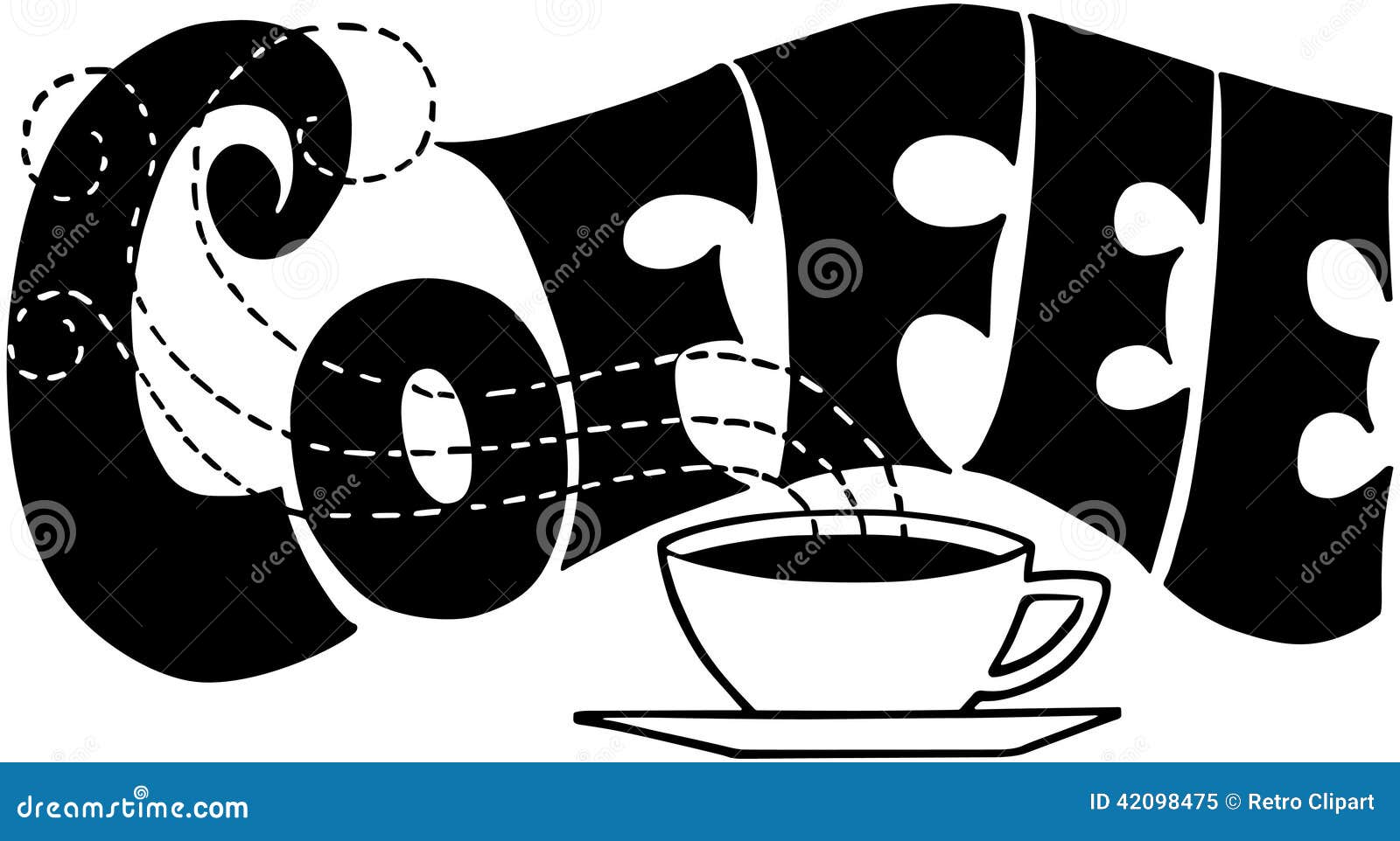 Coffee Sign stock vector. Illustration of scalable, aromas - 42098475