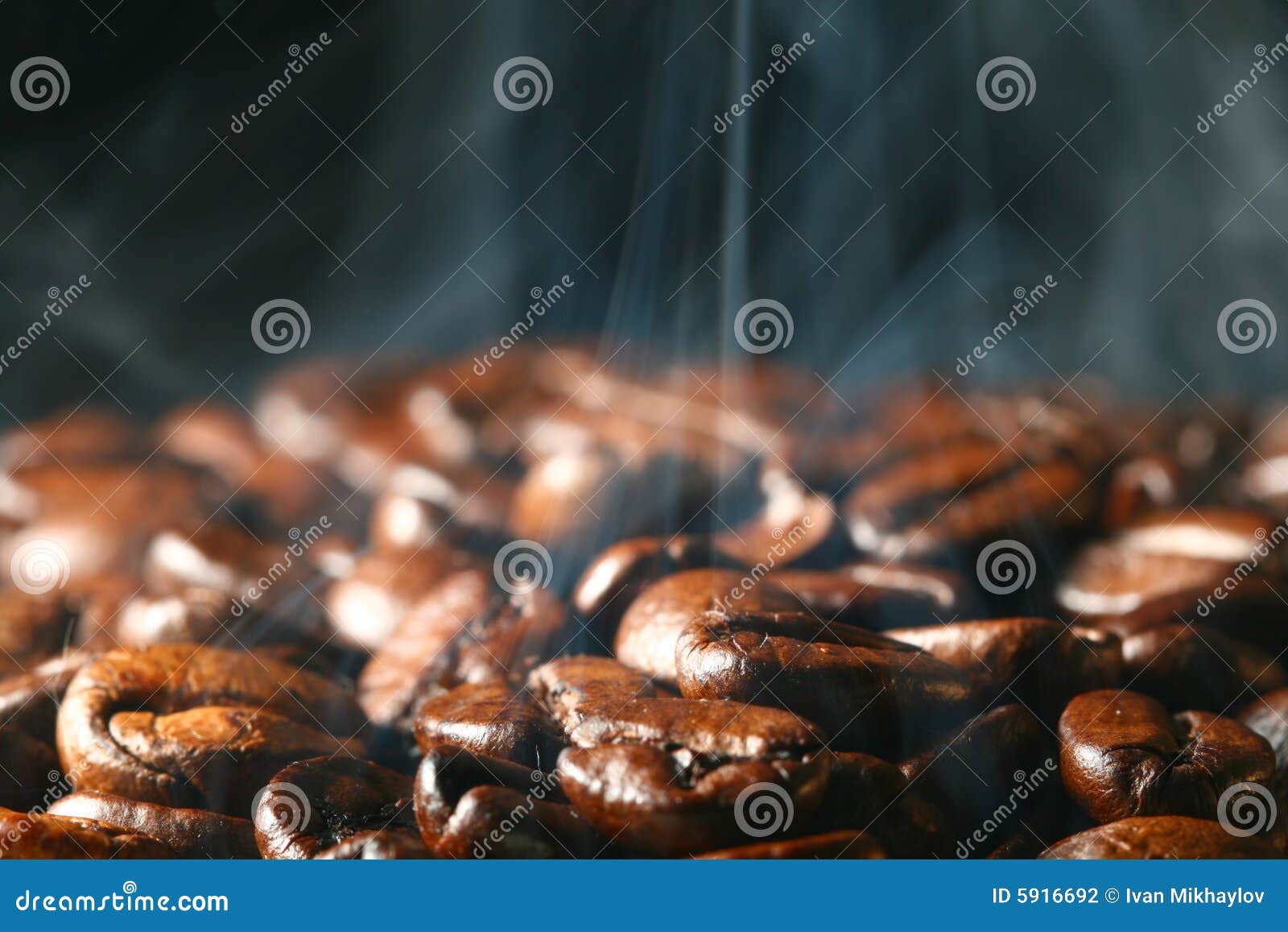 Coffee in smoke stock photo. Image of bean, heap, aroma - 5916692