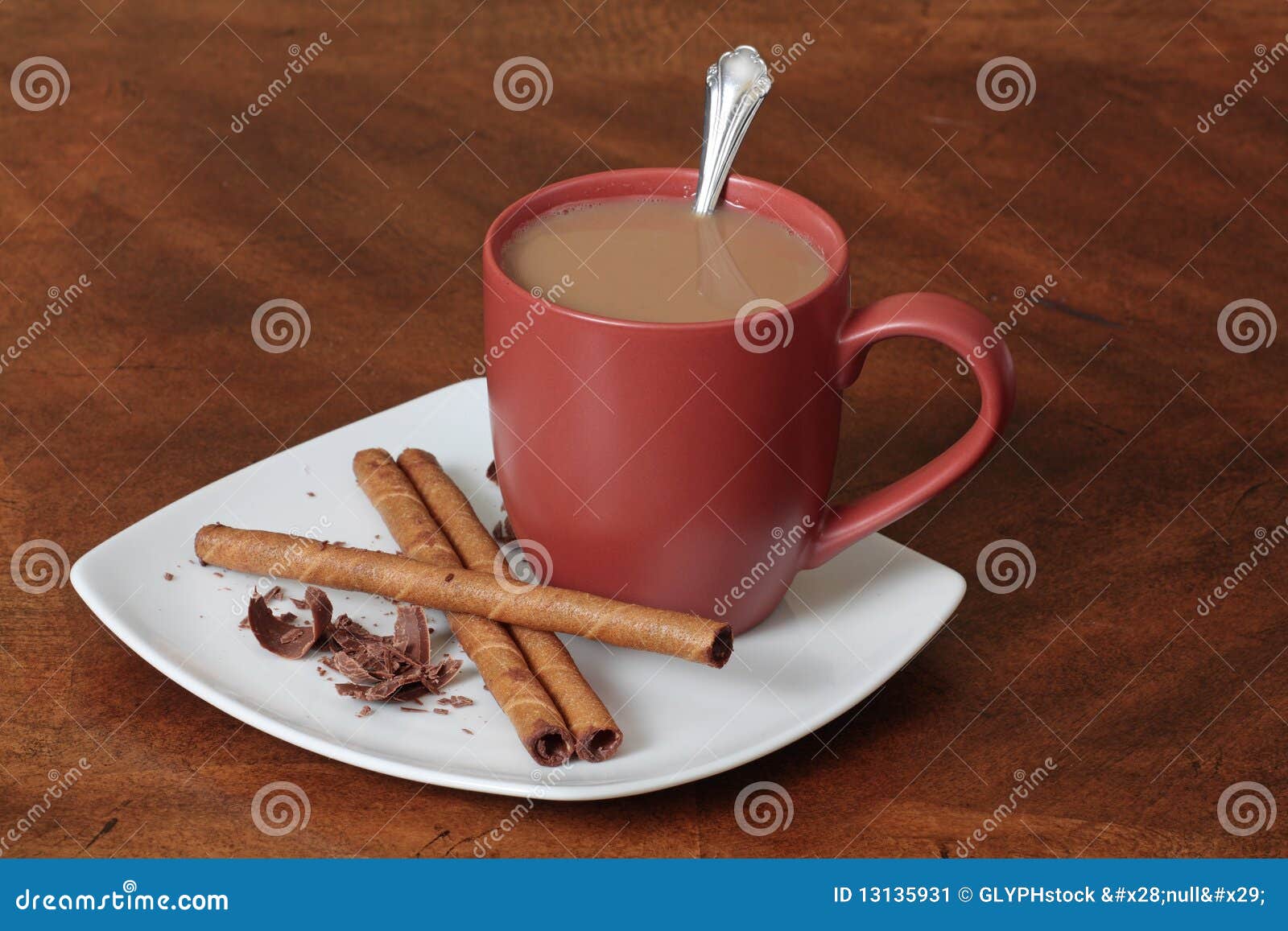 Coffee and Snack stock image. Image of caffeine, aroma - 13135931