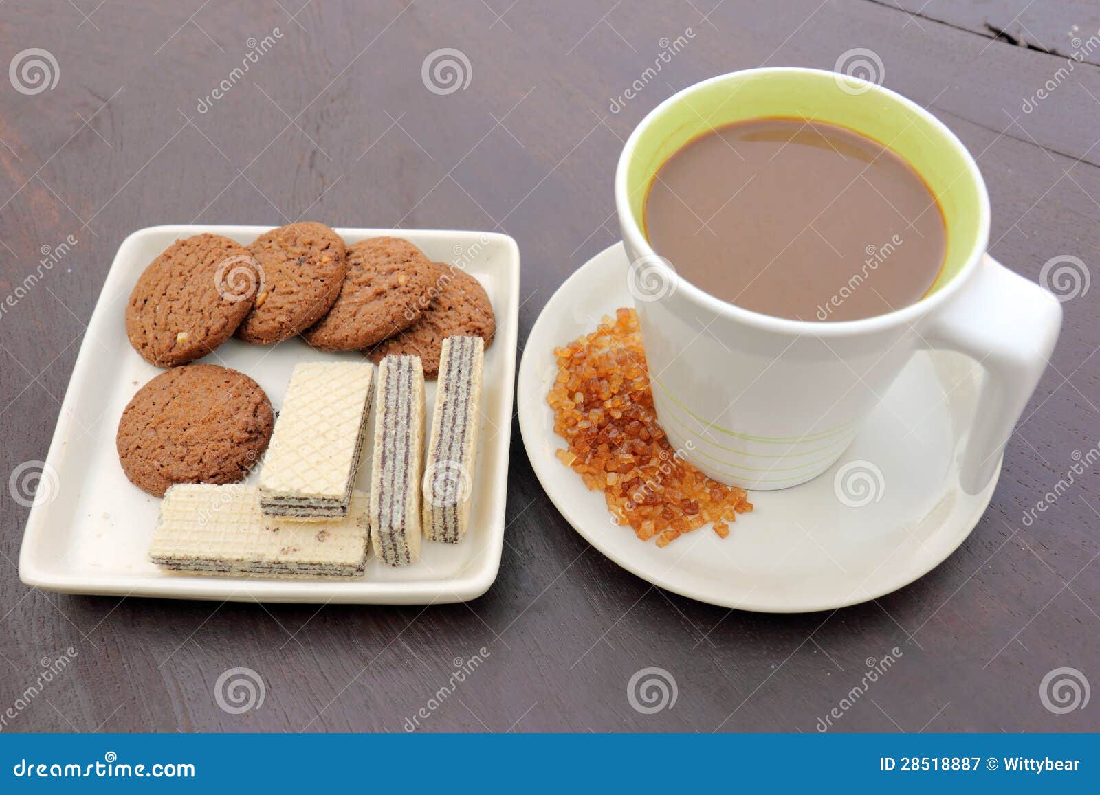 Coffee and snack stock image. Image of business, dark - 28518887