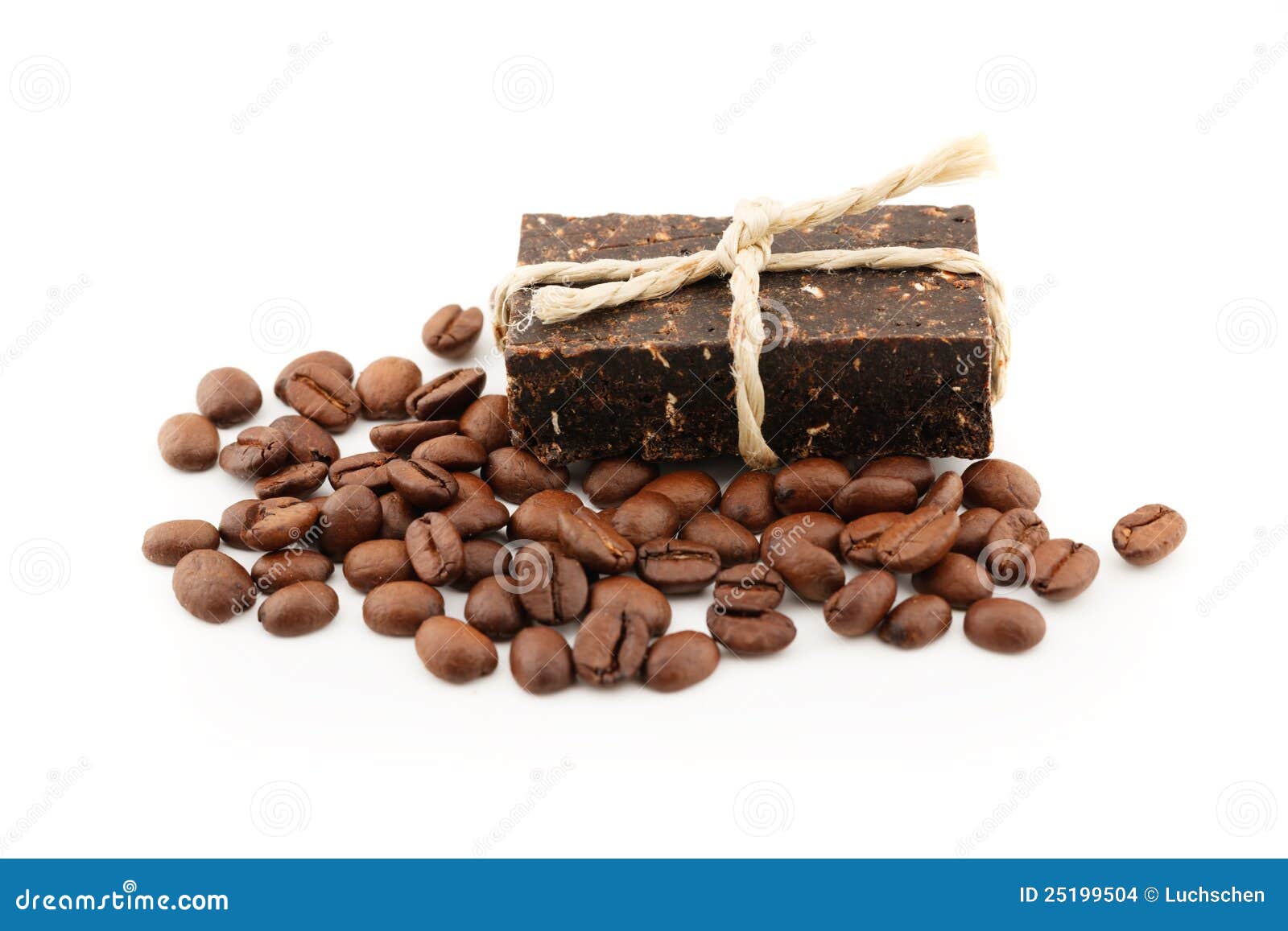 Coffee soap stock photo. Image of cord, flavour, handmade - 25199504