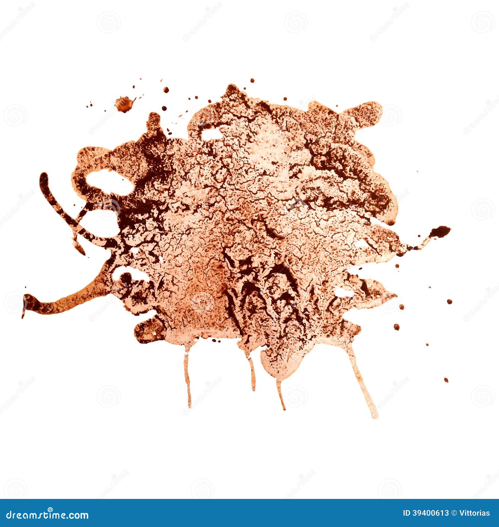 Coffee Splash Cartoon Vector | CartoonDealer.com #14435241