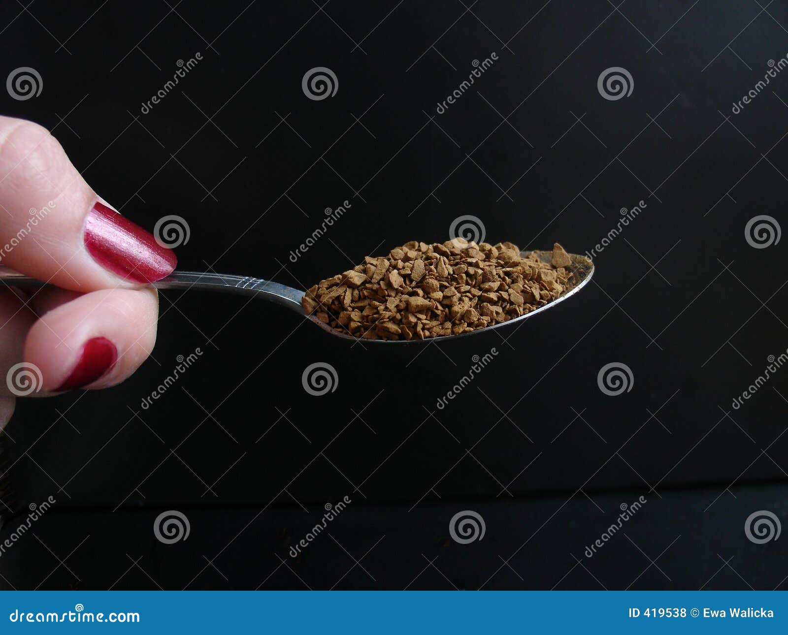 Coffee spoon stock photo. Image of drink, brown, coffeespoon - 419538