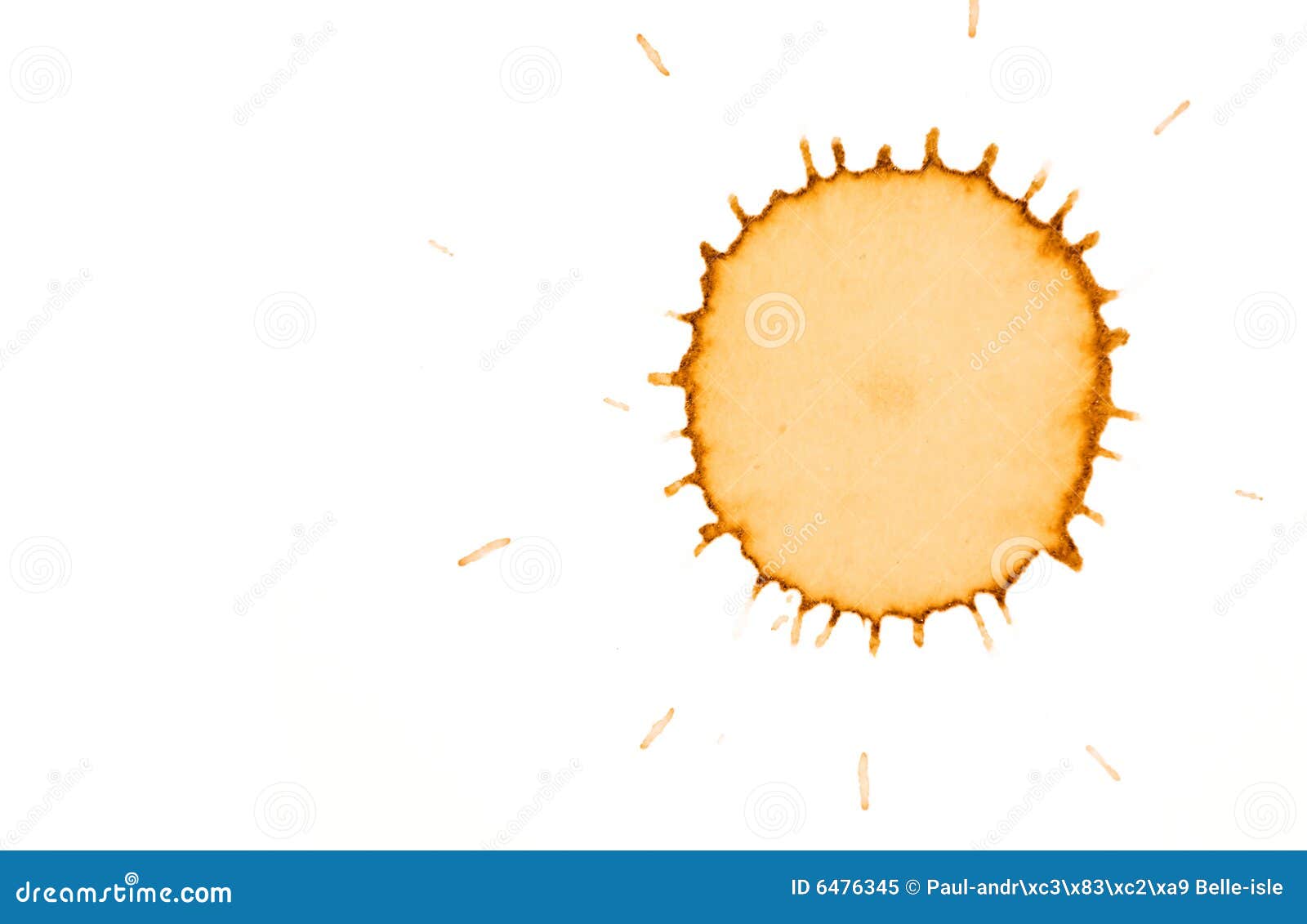 Coffee Spot On Old Paper Texture For Background Stock Image ...