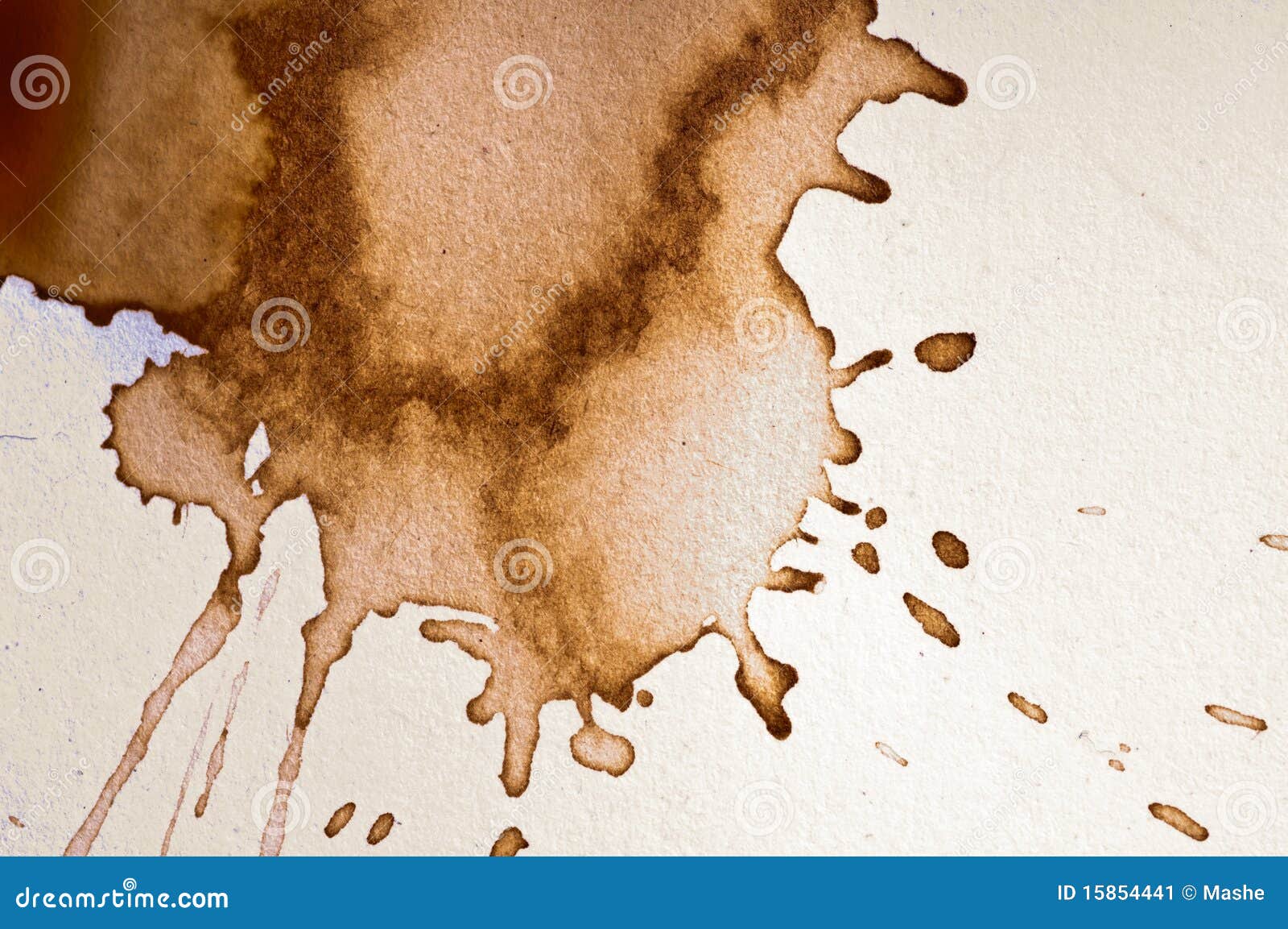 Coffee Spill Texture