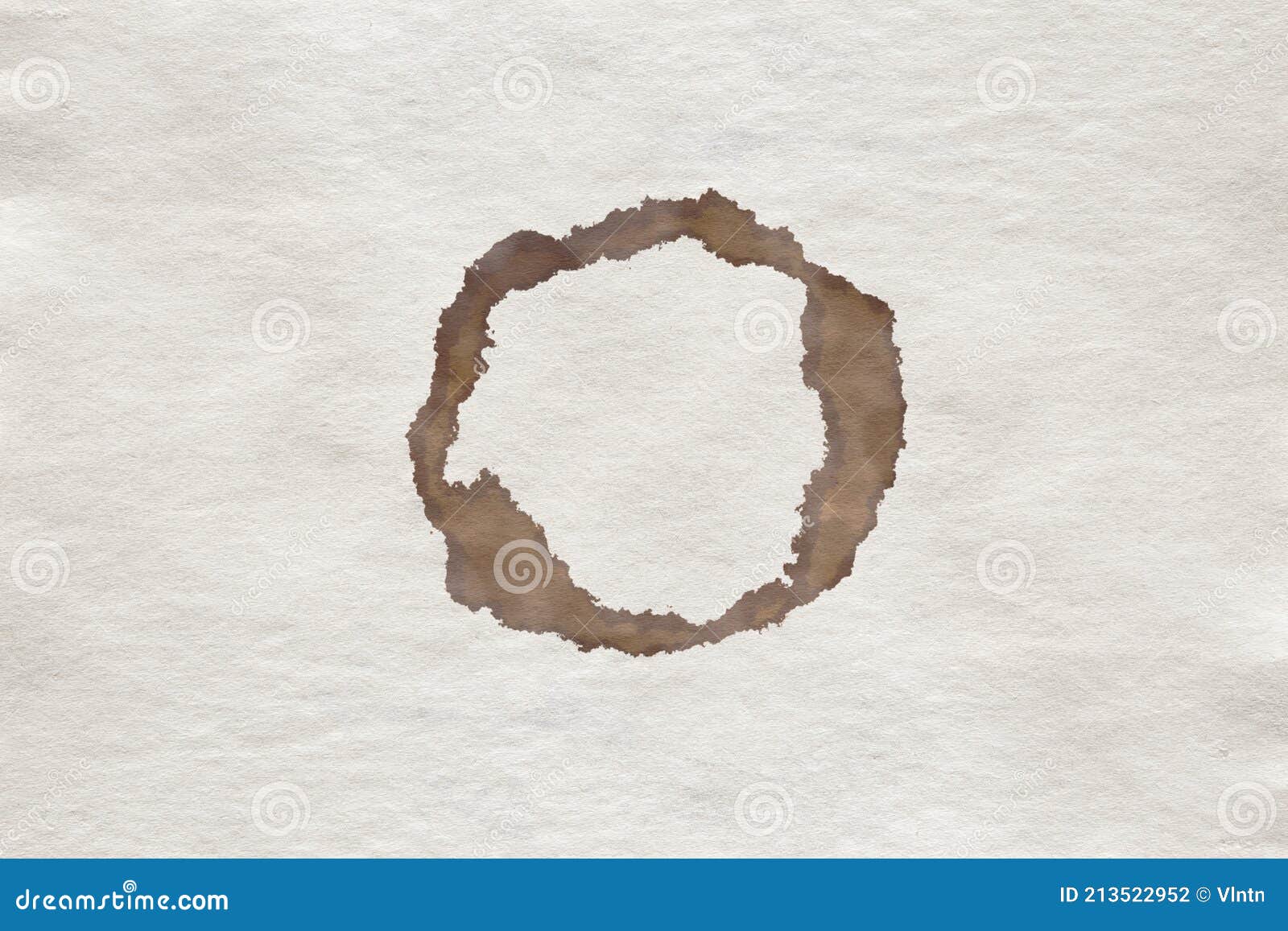 Coffee stain on paper stock photo. Image of brown, drop - 213522952