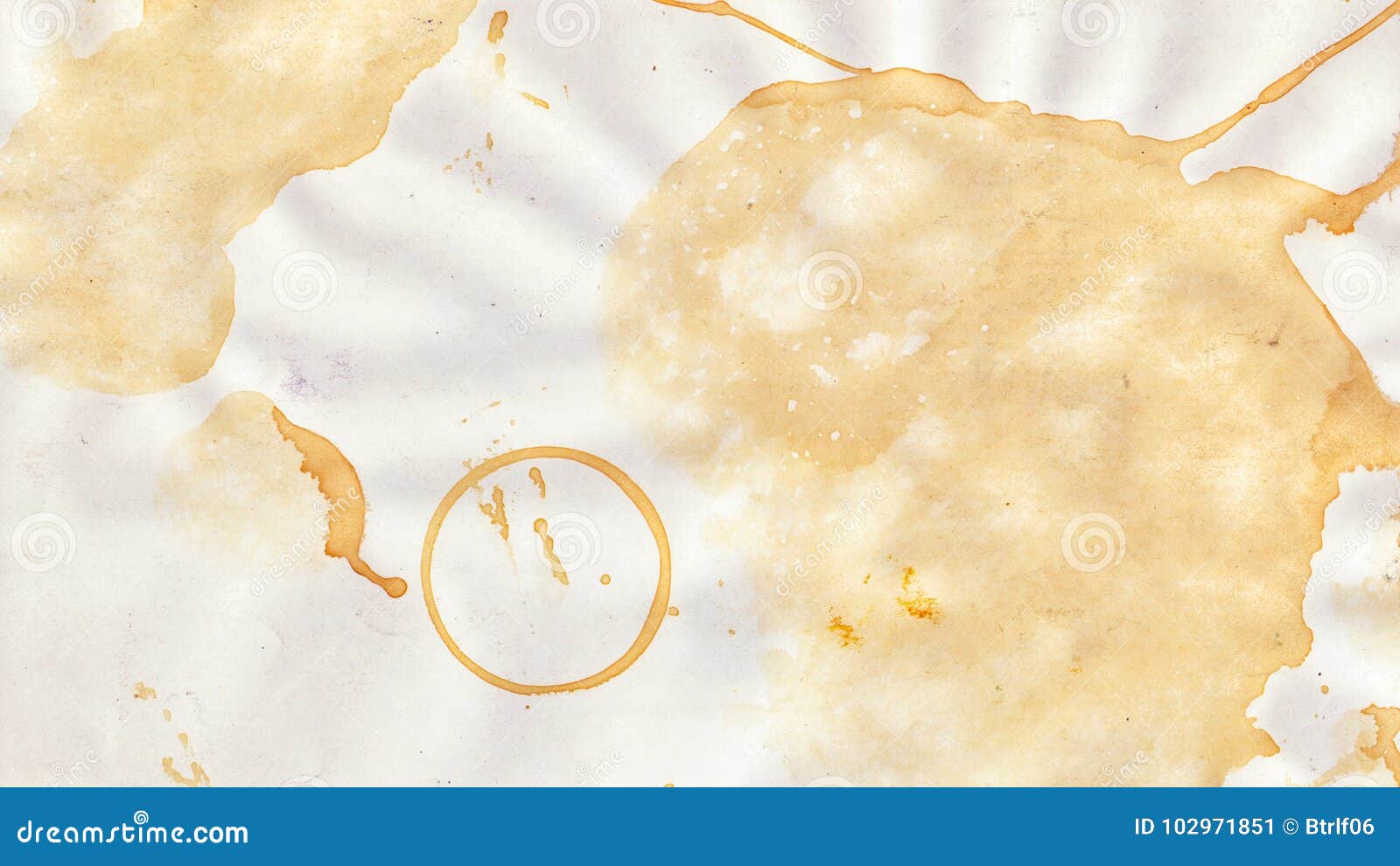 Coffee Spill Texture