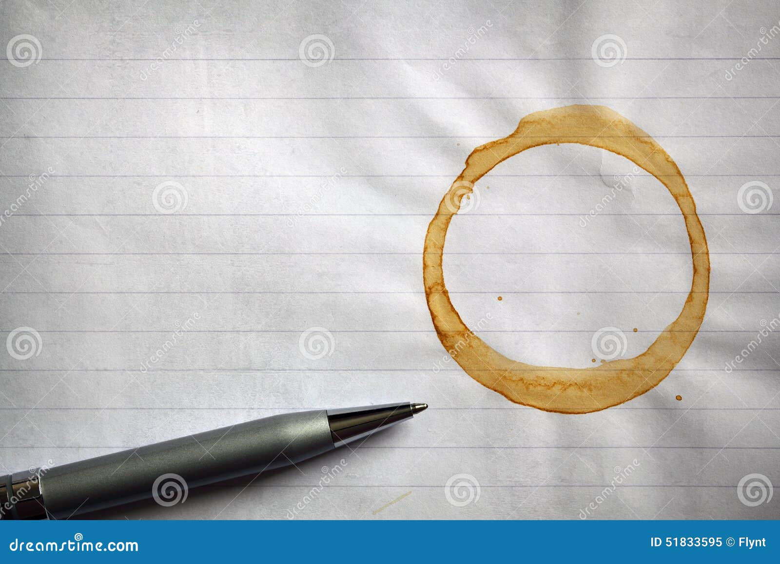 Coffee Stained Paper Texture Royalty-Free Cartoon | CartoonDealer.com ...