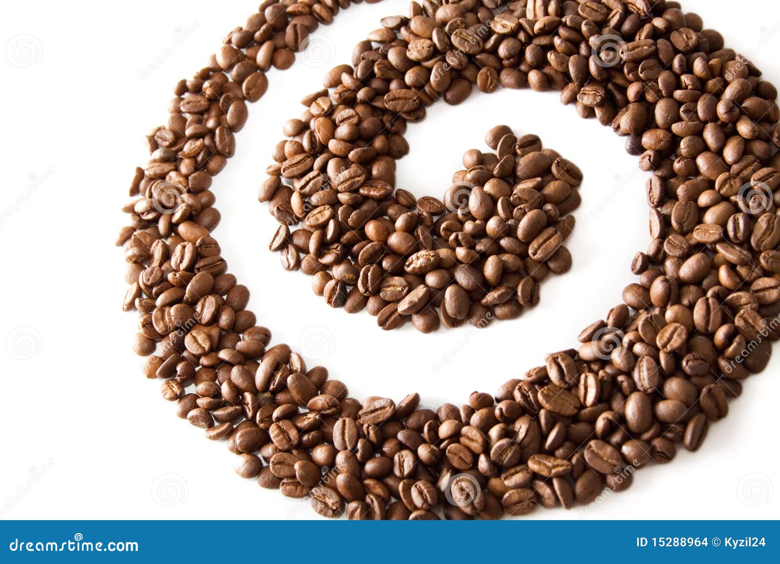 Coffee swirl stock photo. Image of stream, curl, line - 15288964