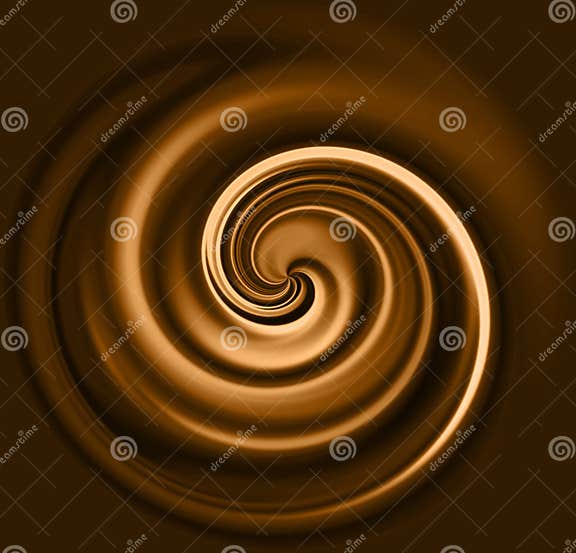 Coffee swirl stock illustration. Illustration of brown - 4814099