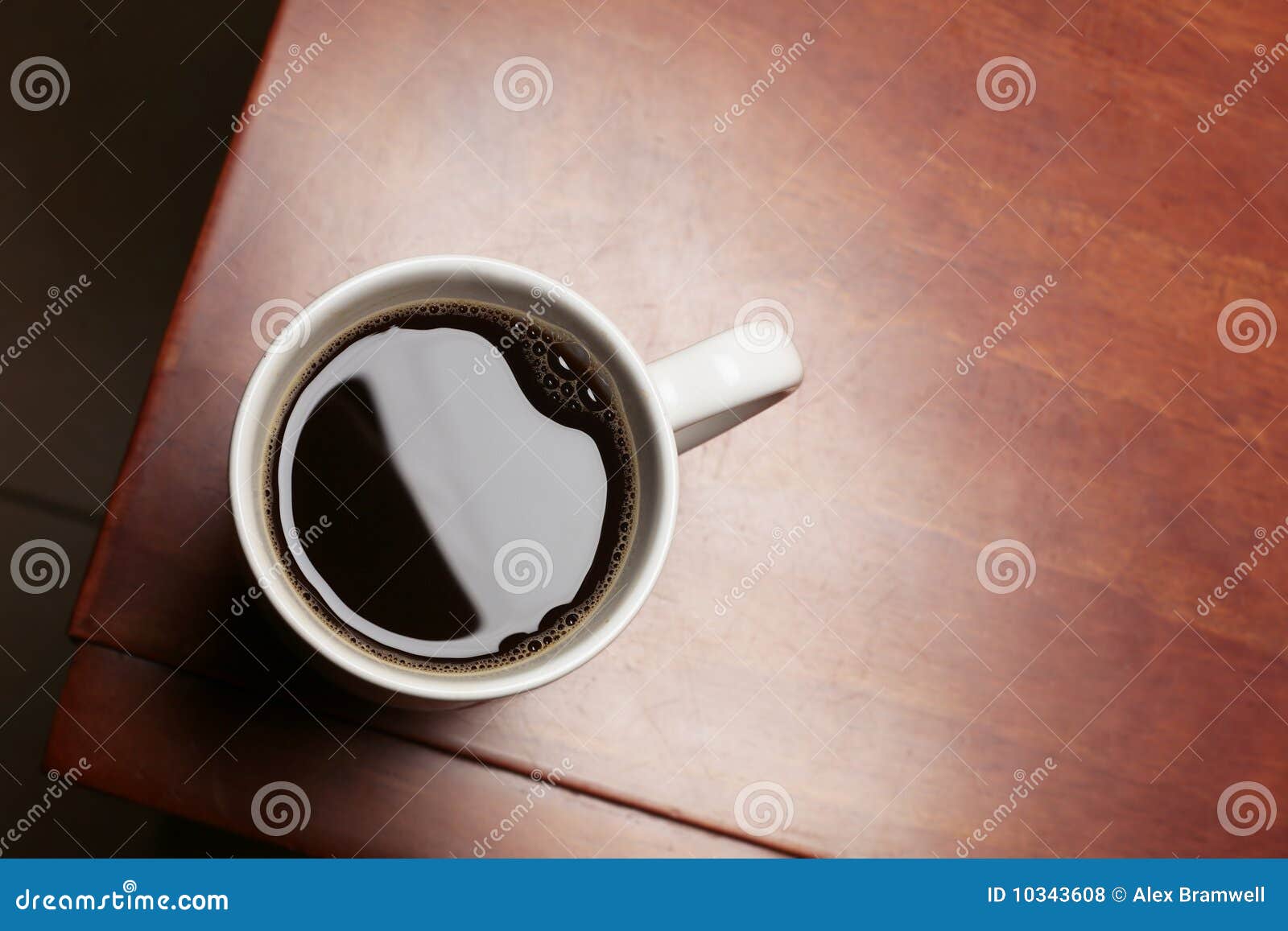 Coffee on a Table stock photo. Image of dark, table, corner - 10343608