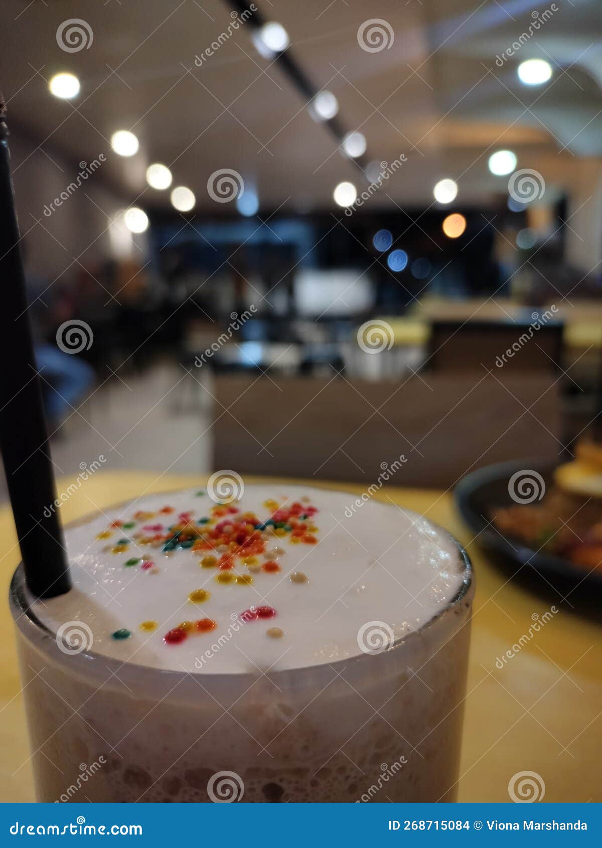 COFFEE TABLE in CAFFE stock photo. Image of table, breakfast - 268715084