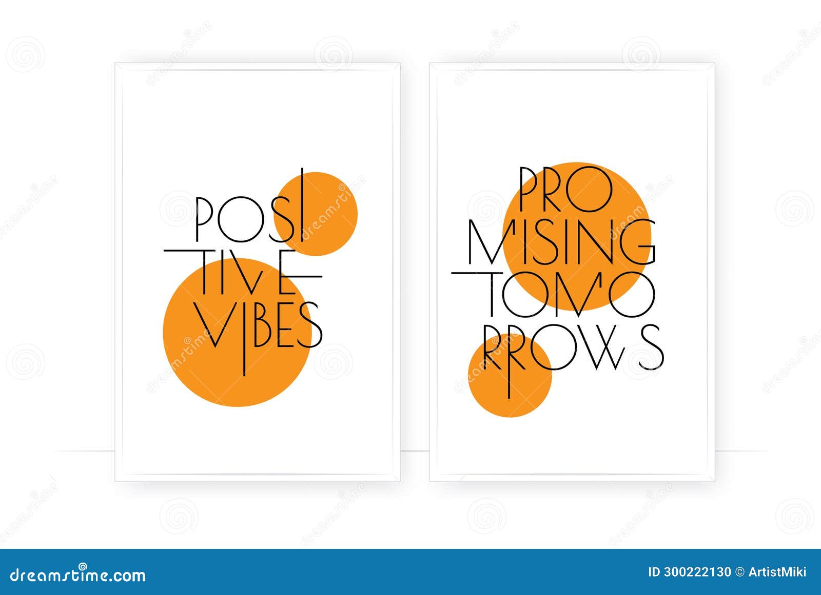Positive Vibes Attract Promising Tomorrows, Vector Stock Vector ...