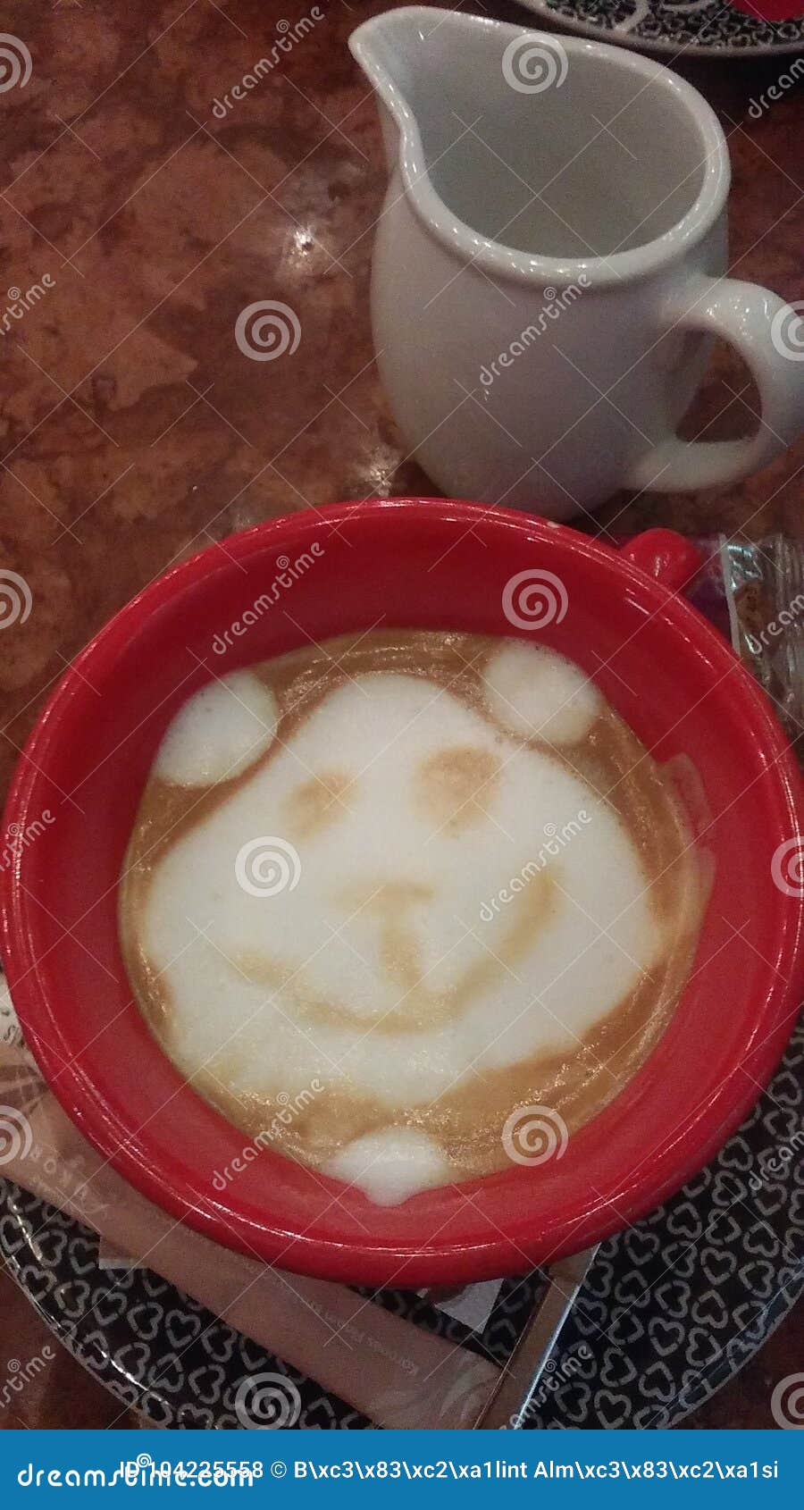 Coffee teddy bear stock photo. Image of coffee, teddy - 104225558