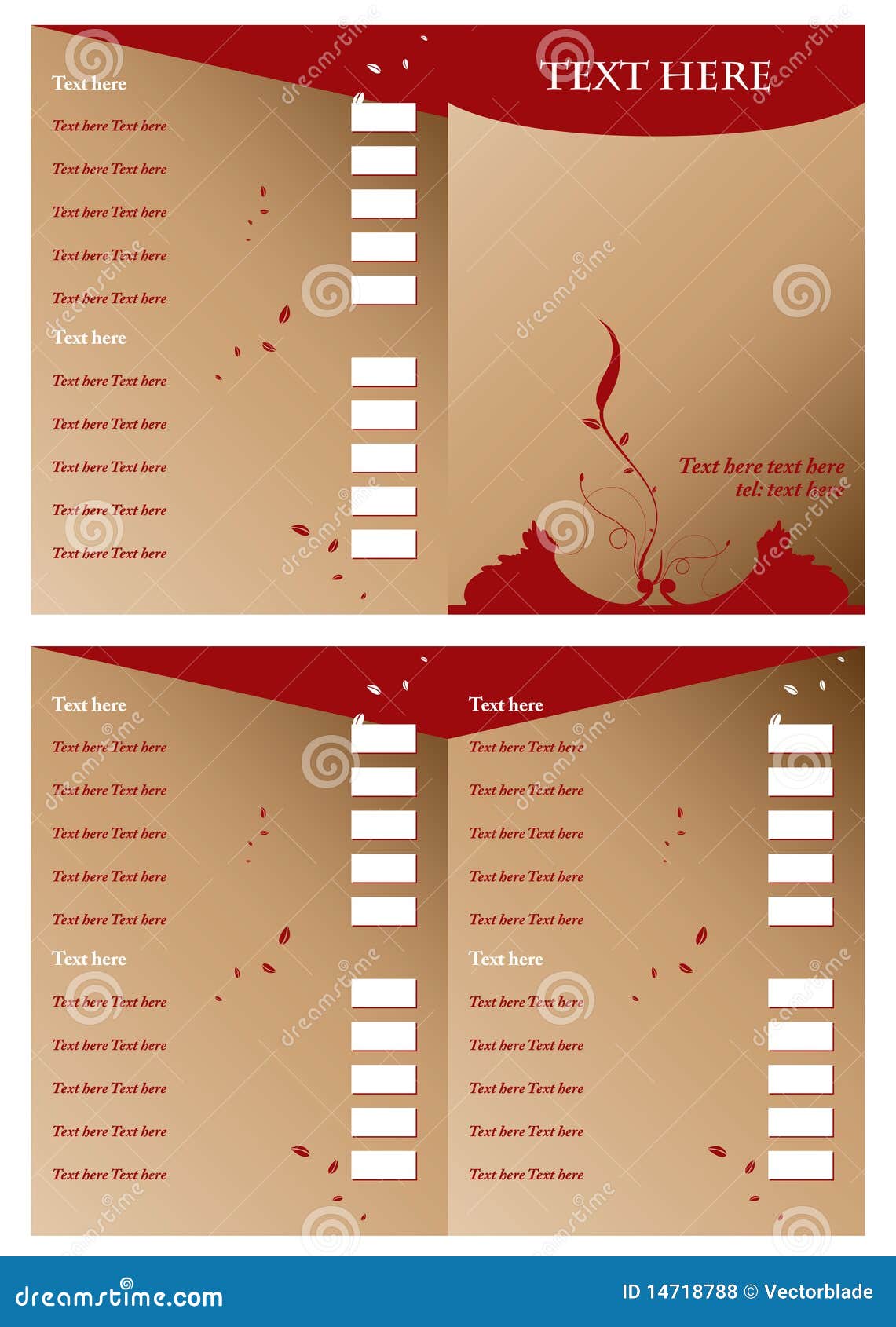 Coffee template 3 stock vector. Illustration of elegance - 14718788