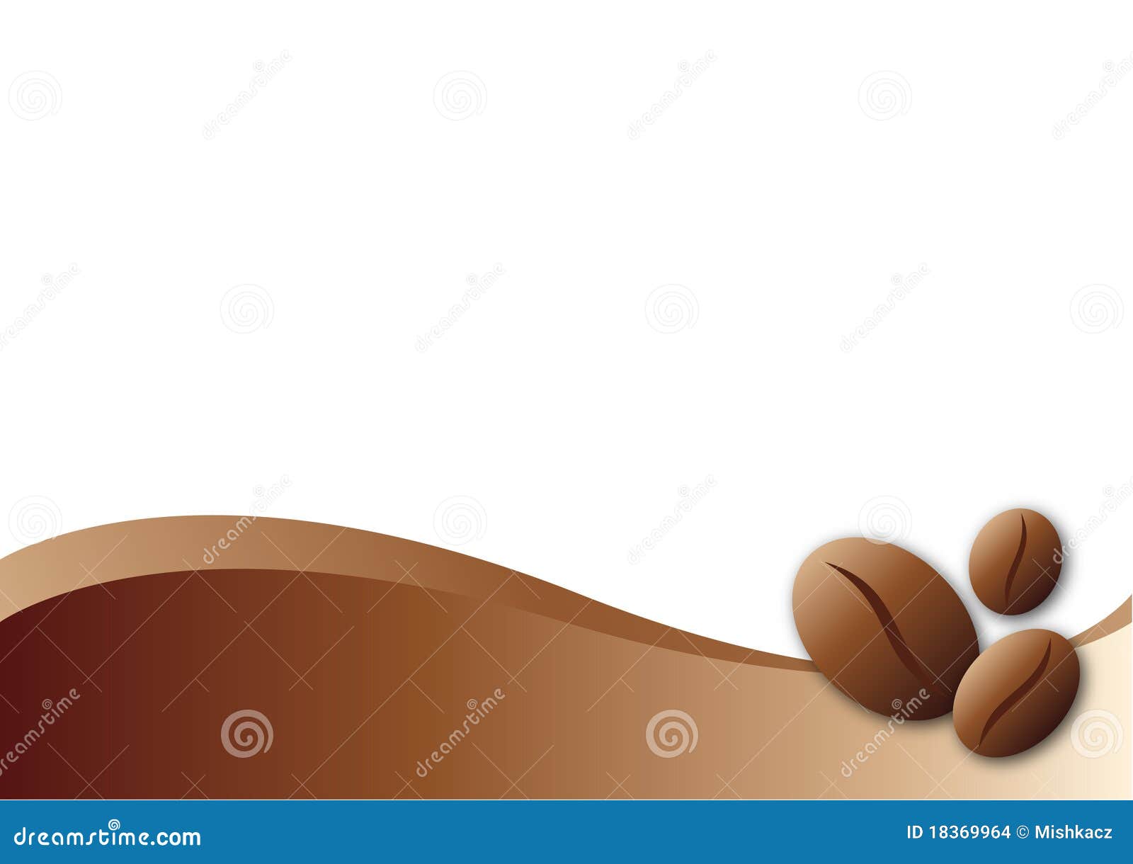 Coffee template background stock vector. Illustration of coffee - 18369964