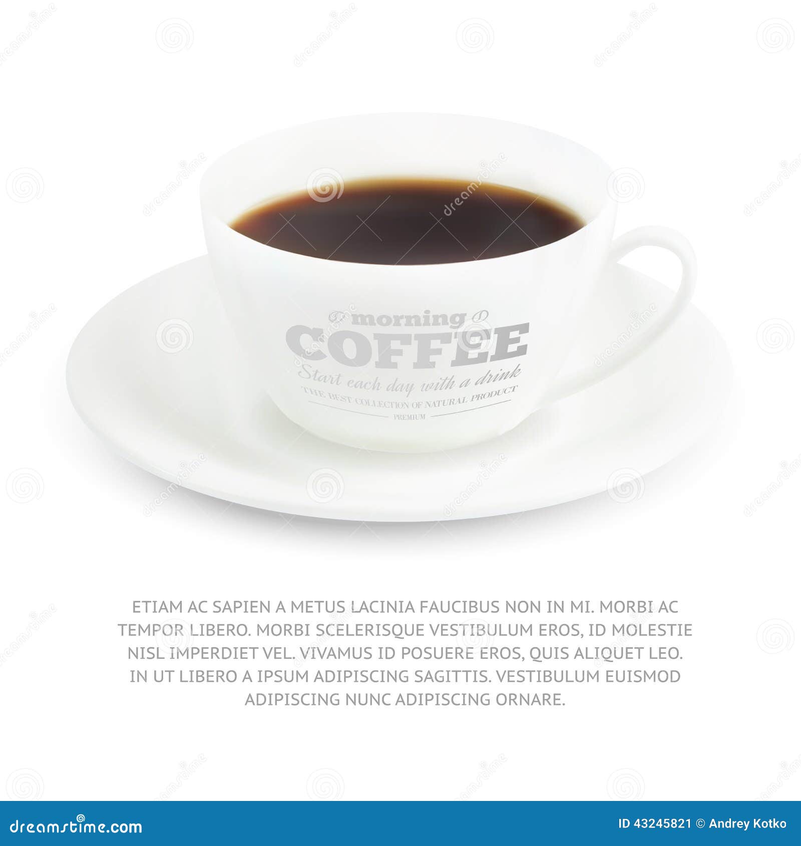 Coffee Text, 3d Editable Font Effect Cartoon Vector | CartoonDealer.com ...