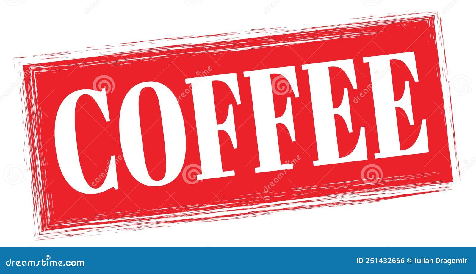 COFFEE Text Written on Red Stamp Sign Stock Photo - Image of word ...