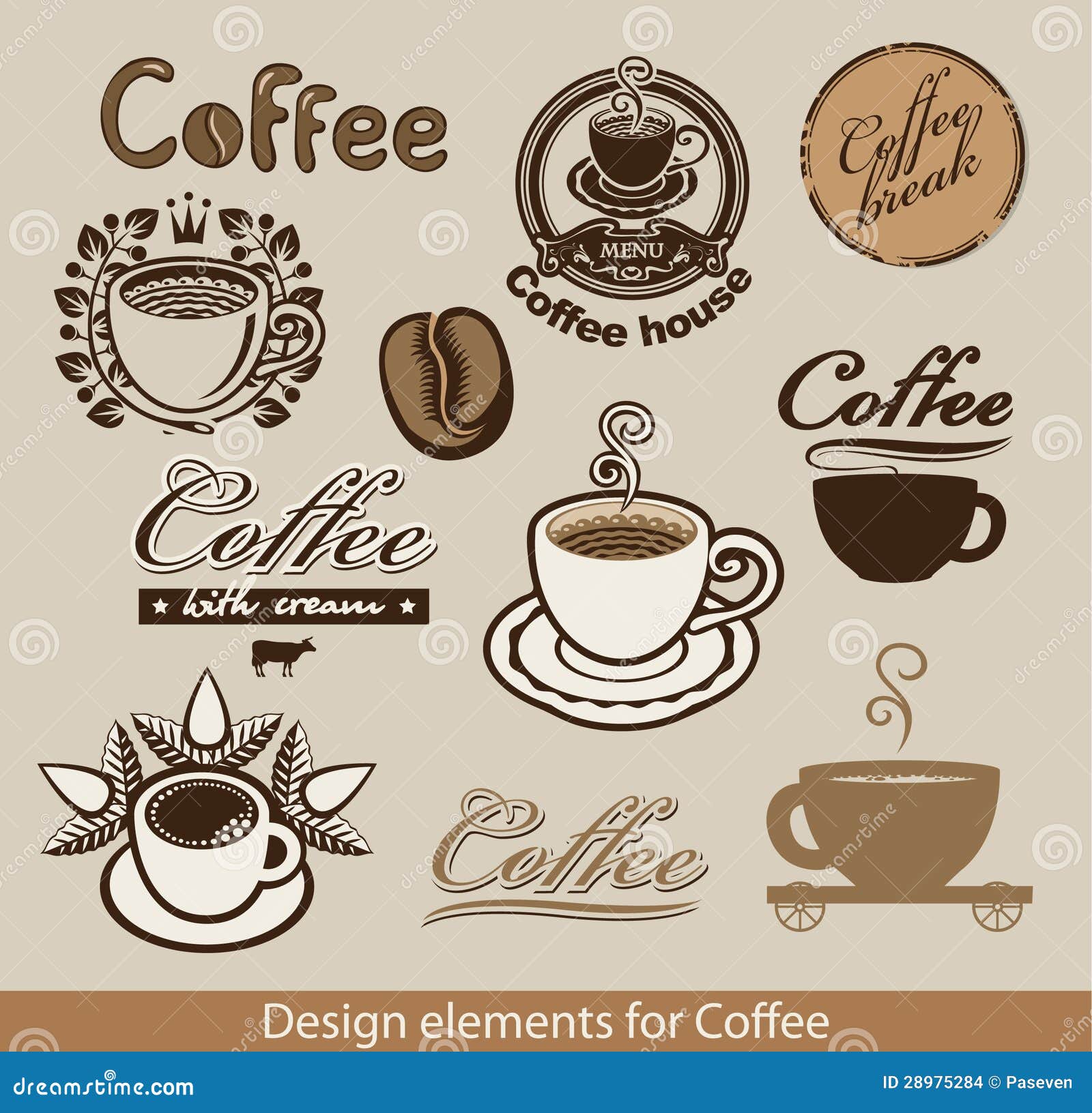 Coffee Theme Stock Images - Image: 28975284