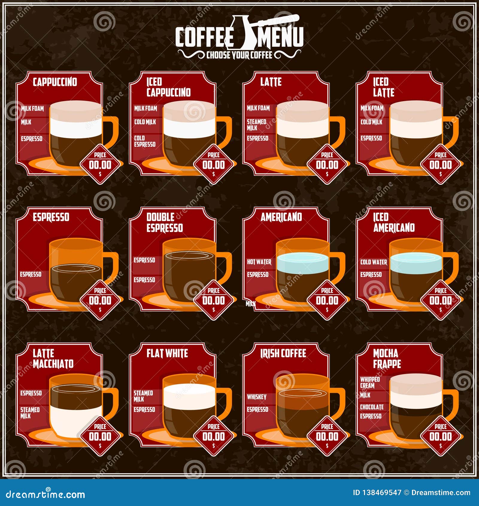 Coffee theme illustration. stock illustration. Illustration of fragrant ...