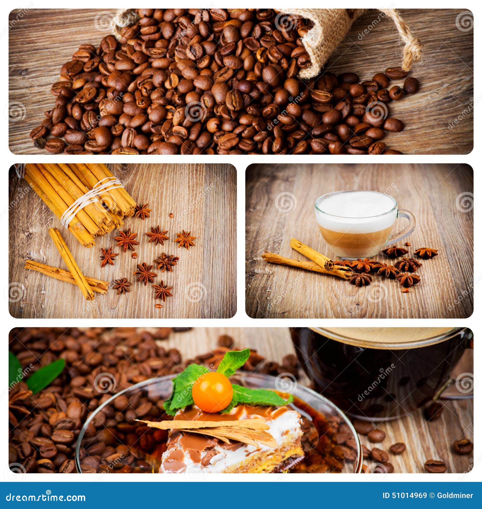 Coffee theme set stock image. Image of closeup, design - 51014969