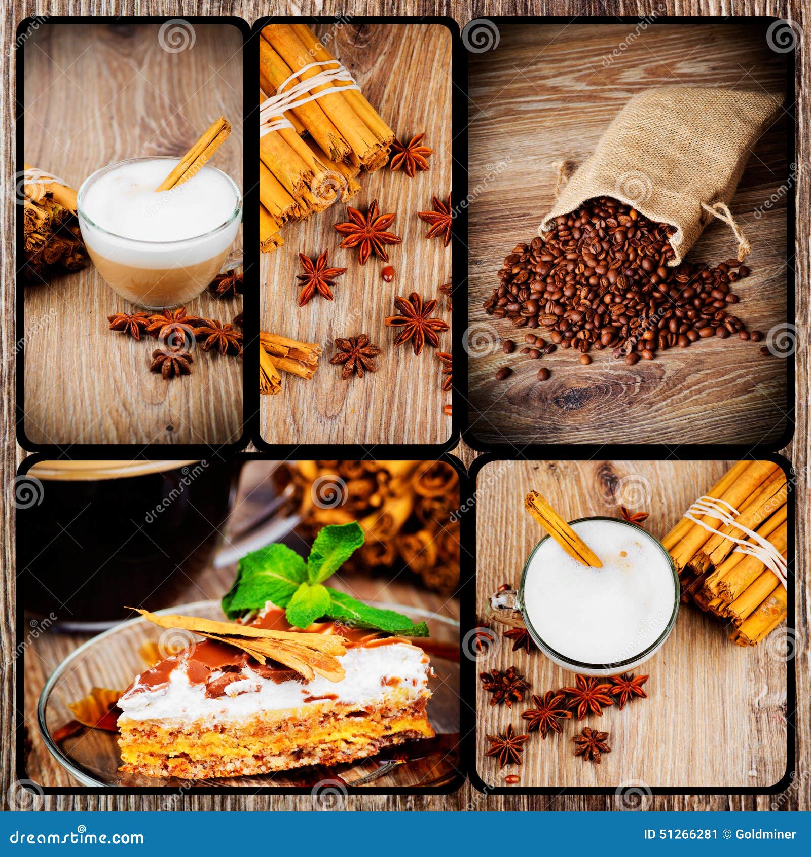 Coffee theme set stock image. Image of coffee, breakfast - 51266281