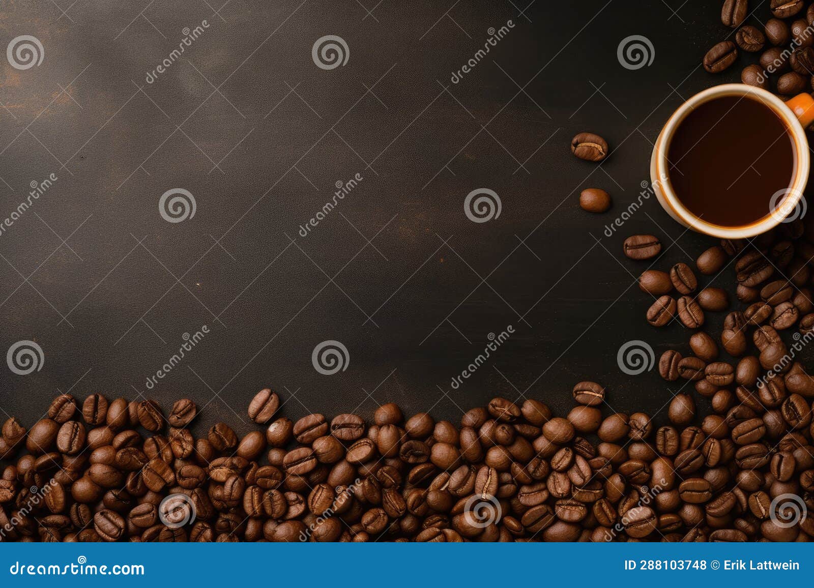 Coffee-themed Background Large Copy Space - Stock Picture Backdrop ...