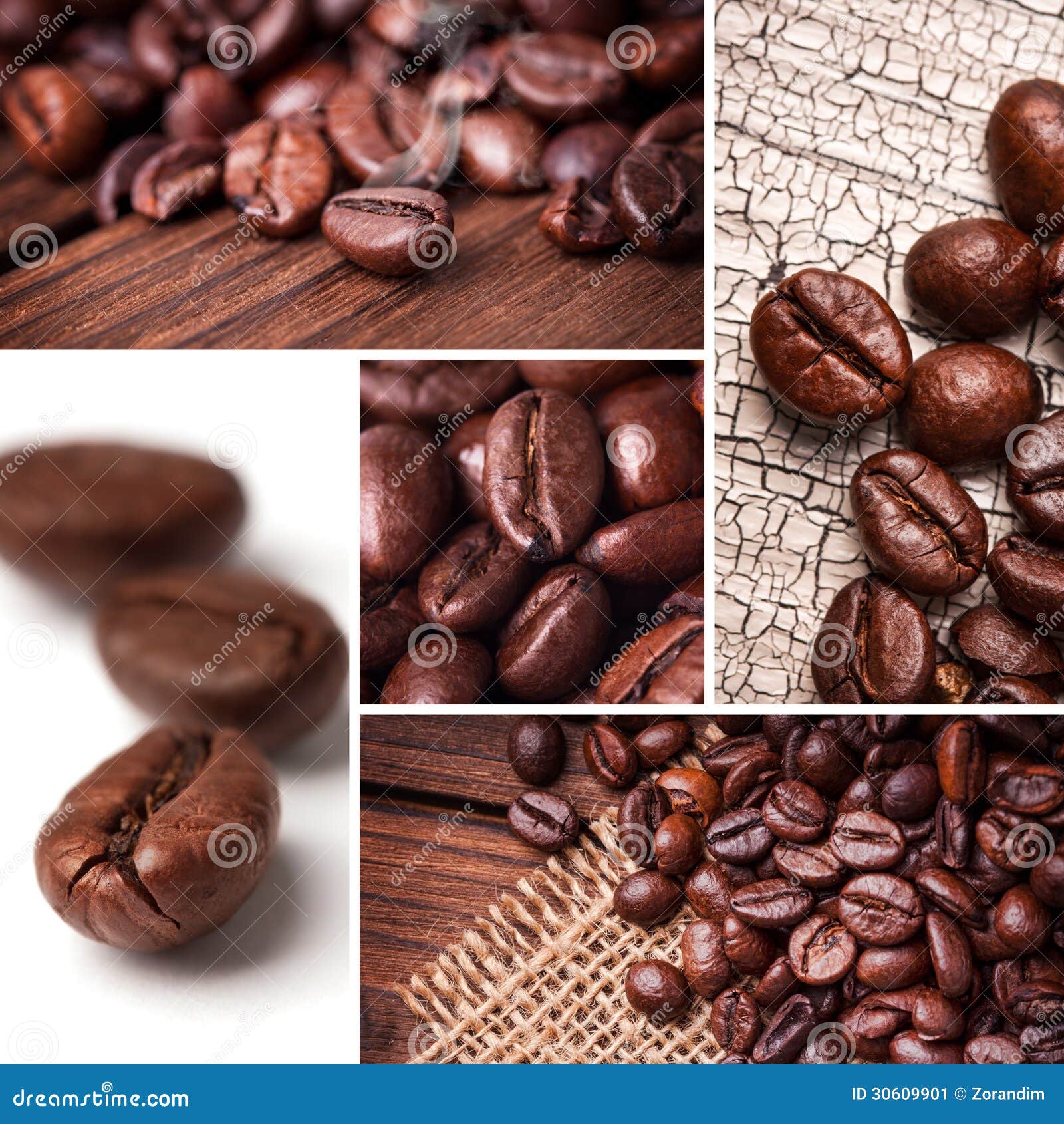 Coffee themed collage stock image. Image of crop, cafe - 30609901