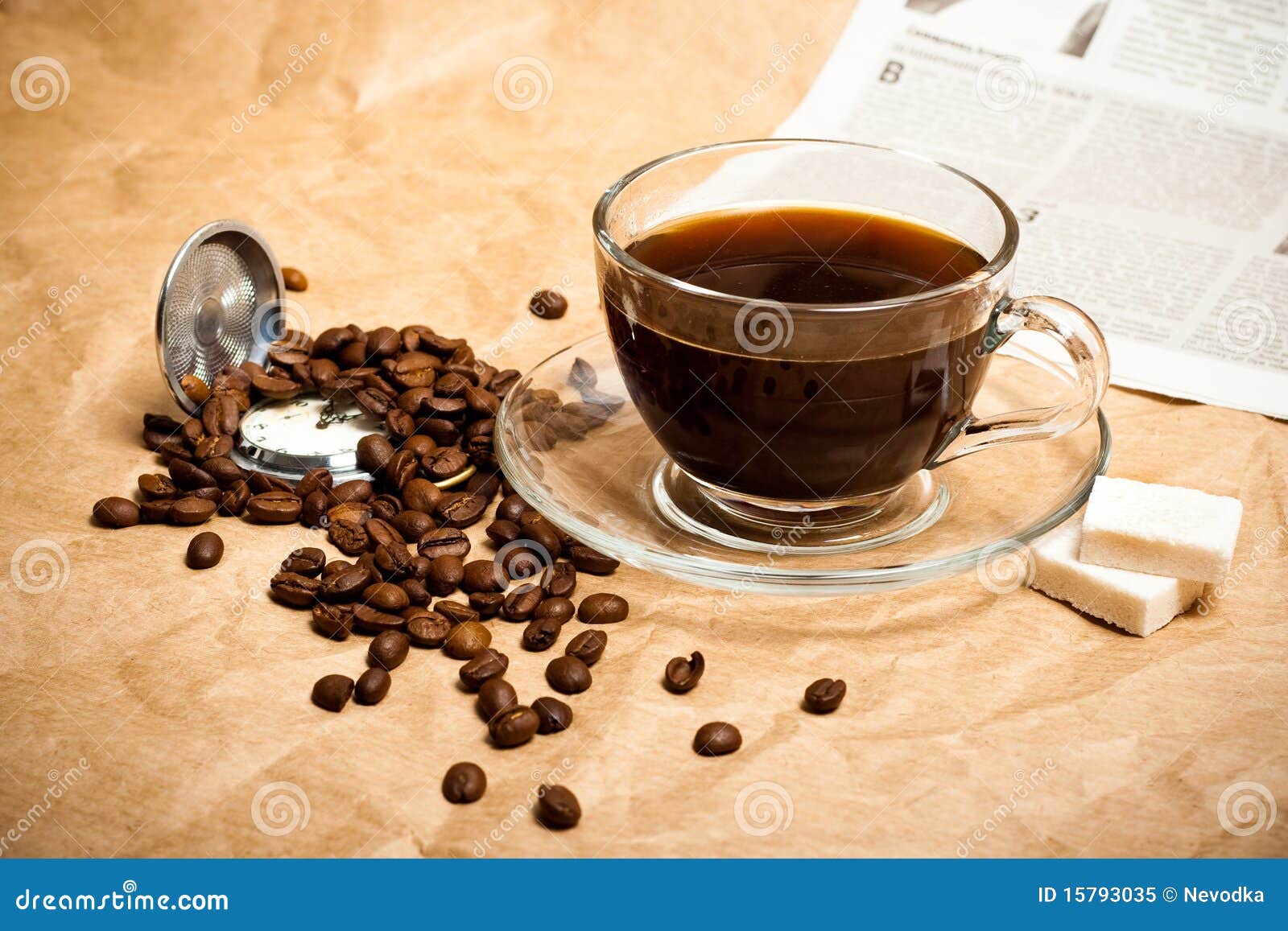 Coffee time stock image. Image of design, rest, brown - 15793035
