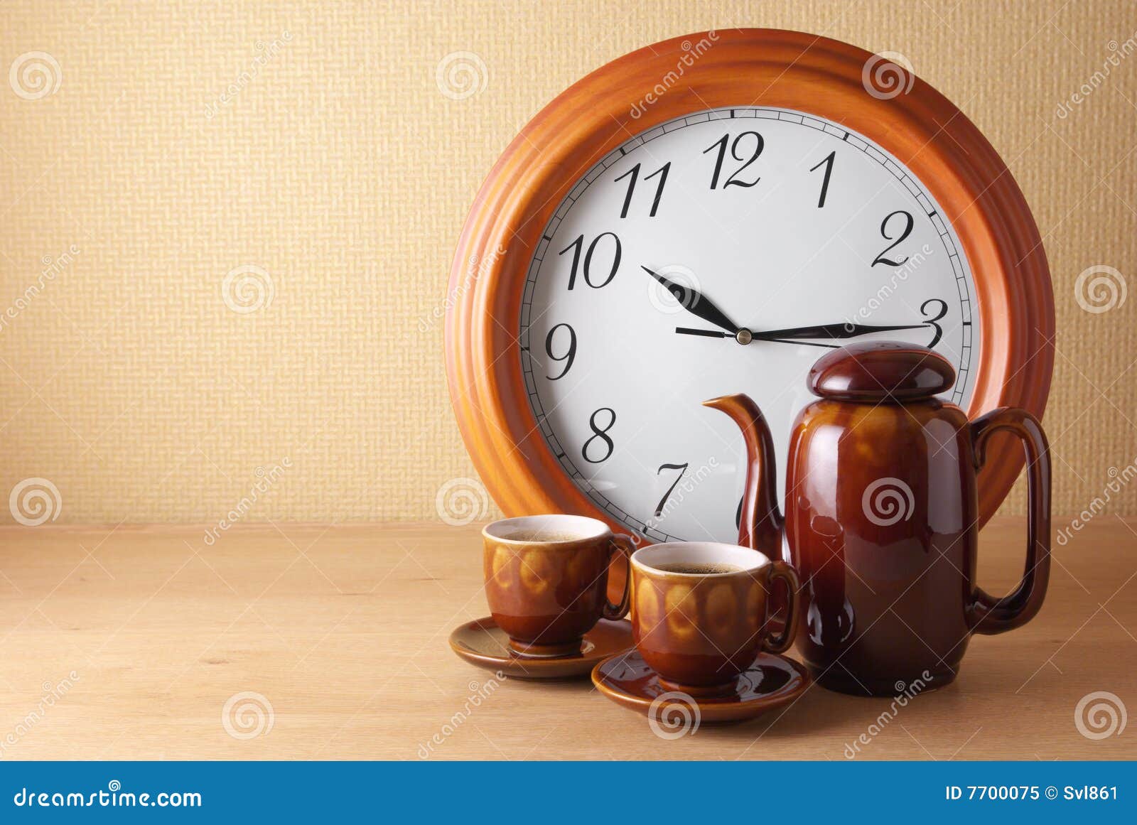 Coffee time stock image. Image of brown, number, horizontal - 7700075