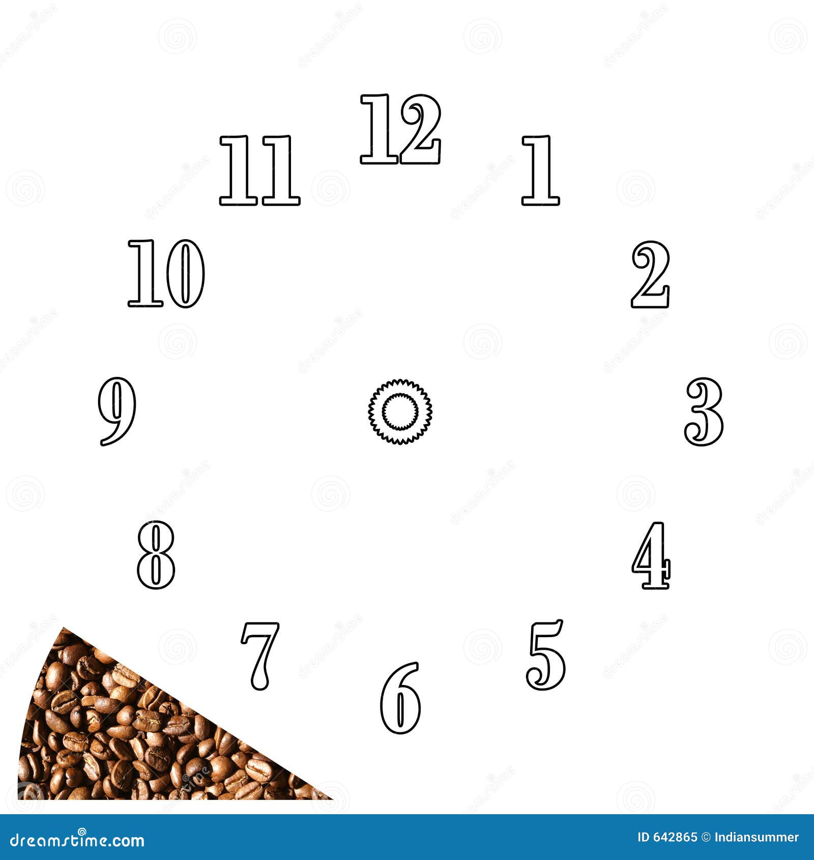Coffee Time Clock Sign