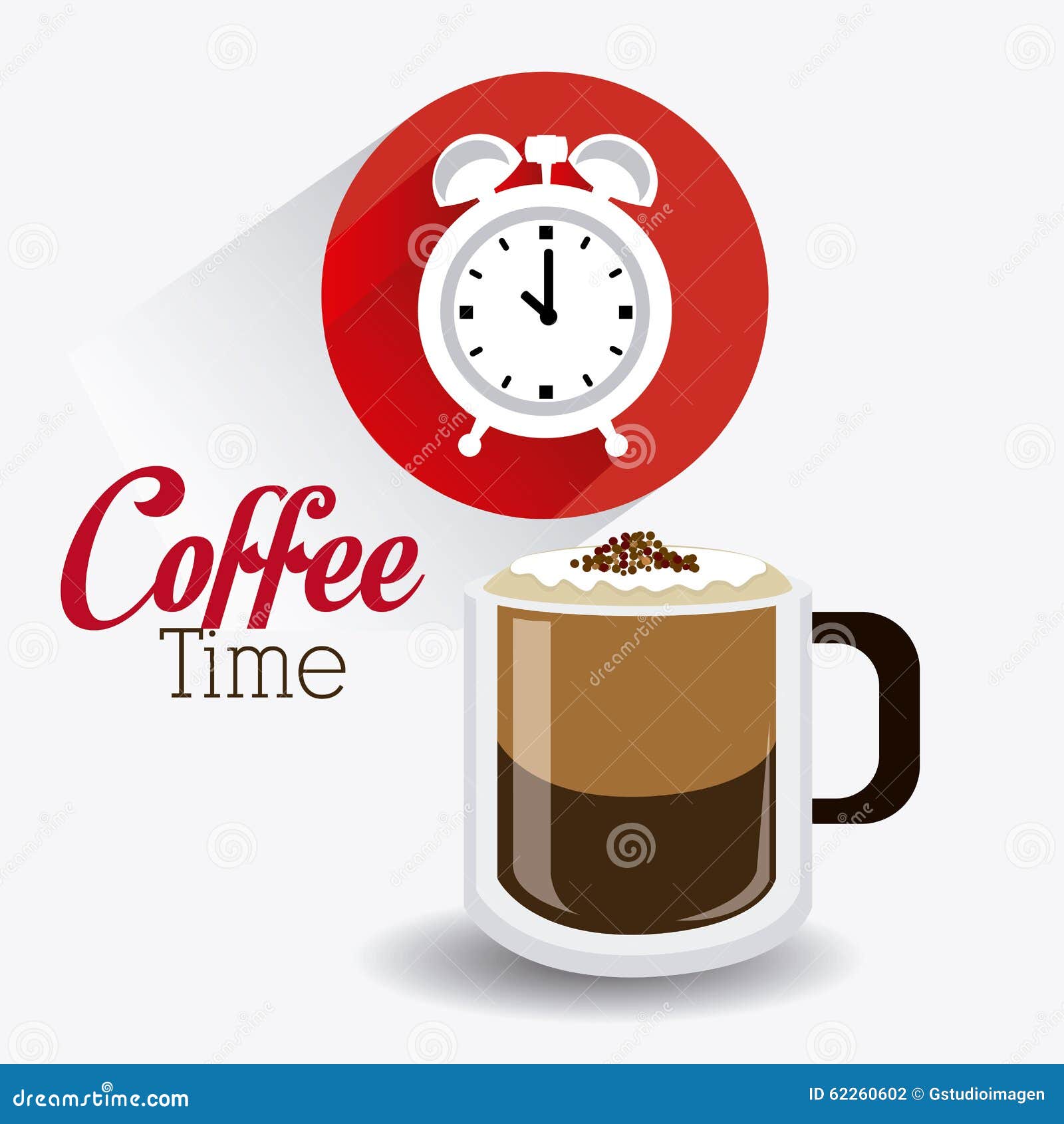 Coffee time design. stock illustration. Illustration of simplicity ...