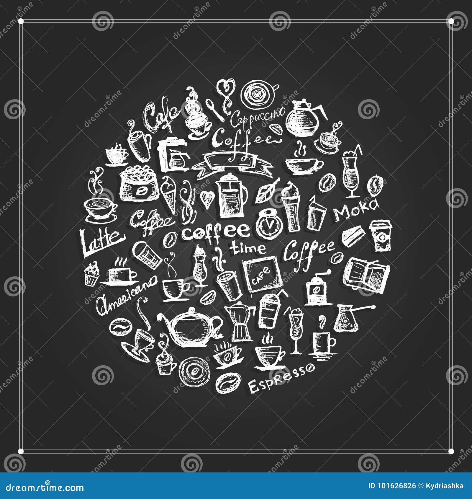 Time Frame Line Icons Collection. Chronology, Duration, Schedule ...