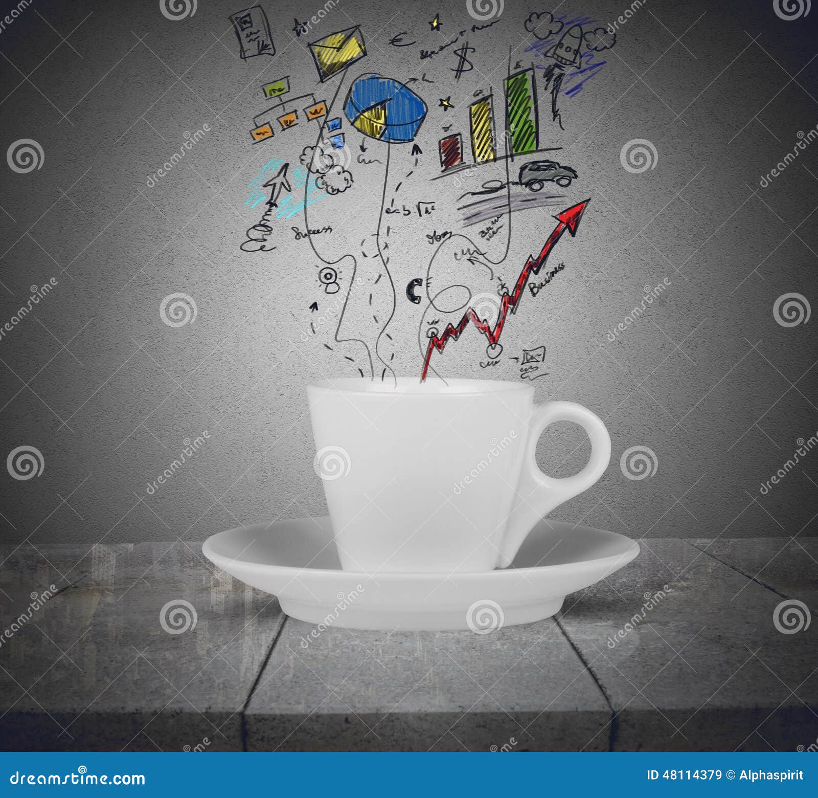 Coffee time stock image. Image of businessman, food, plan - 48114379