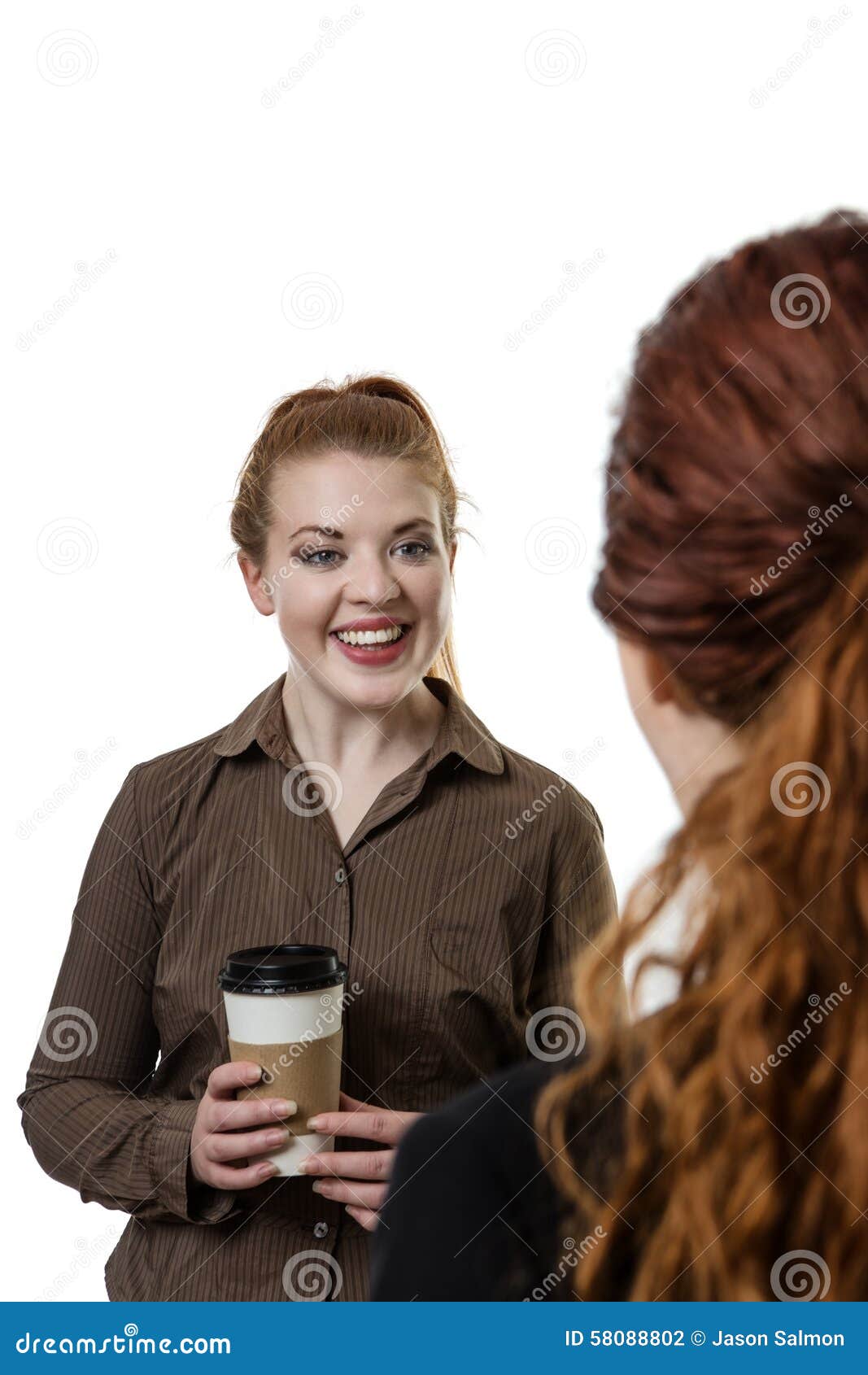 Coffee time stock photo. Image of business, people, happy - 58088802